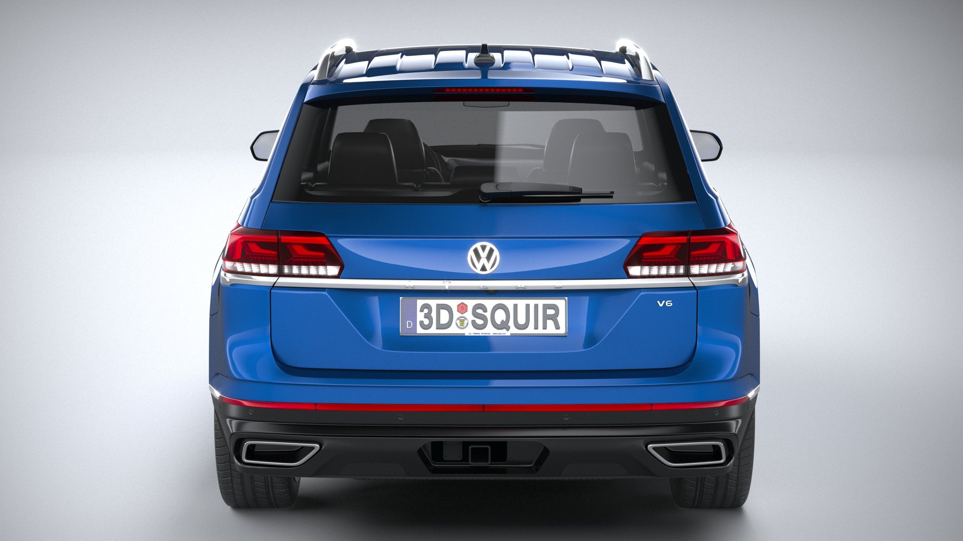 3D Model Volkswagen Atlas Regular - TurboSquid 1559186