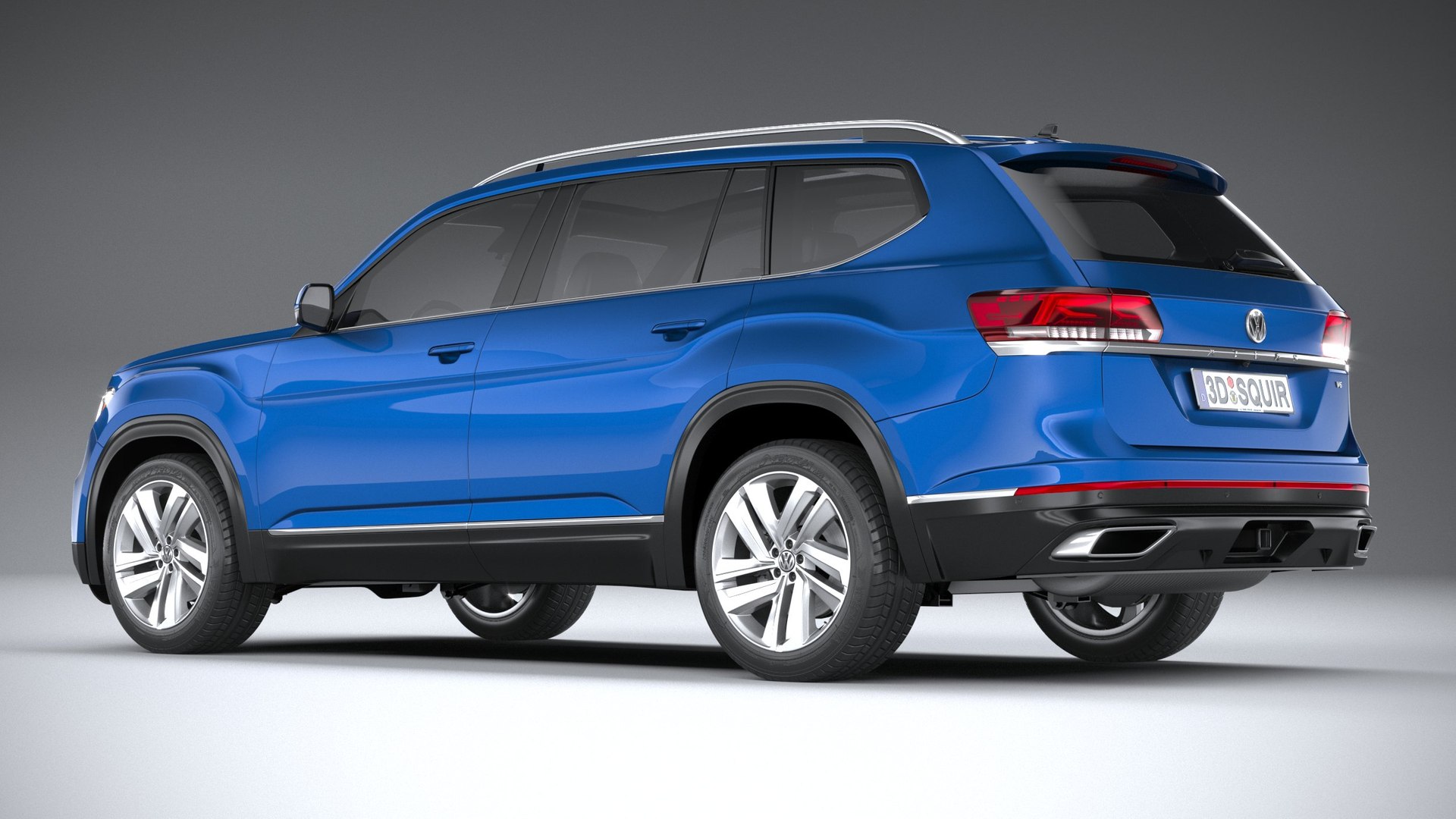 3D Model Volkswagen Atlas Regular - TurboSquid 1559186
