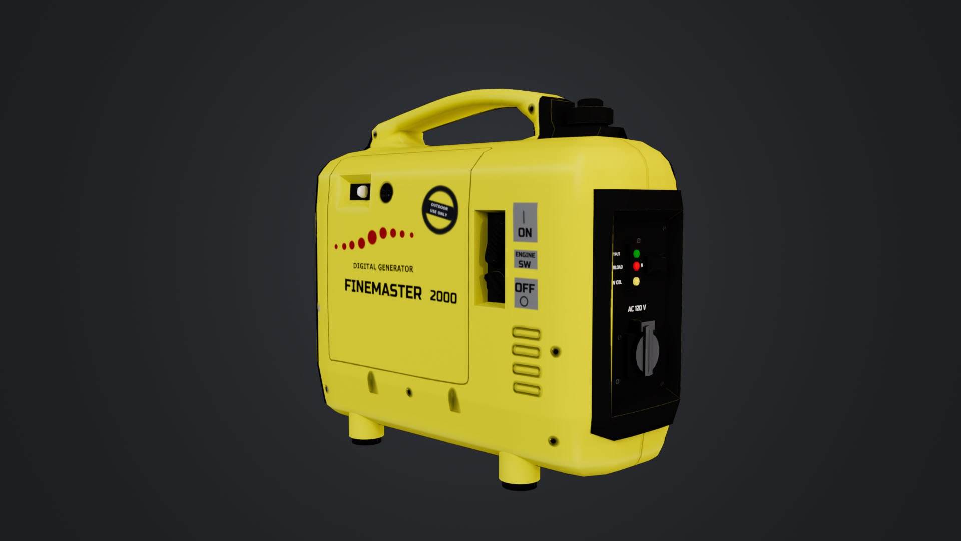 Generator 3D Model - TurboSquid 2244328