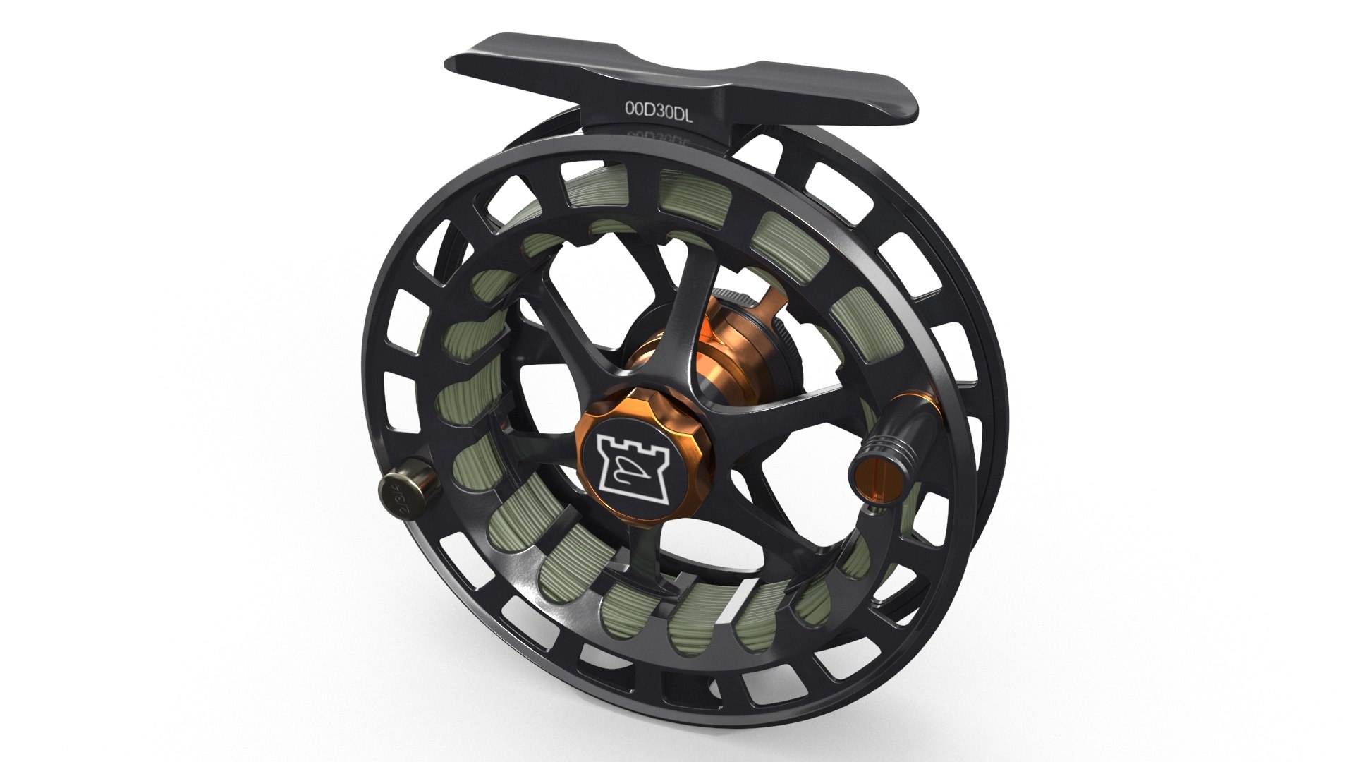 Fly Fishing Reel Hardy 3D Model - TurboSquid 2390560