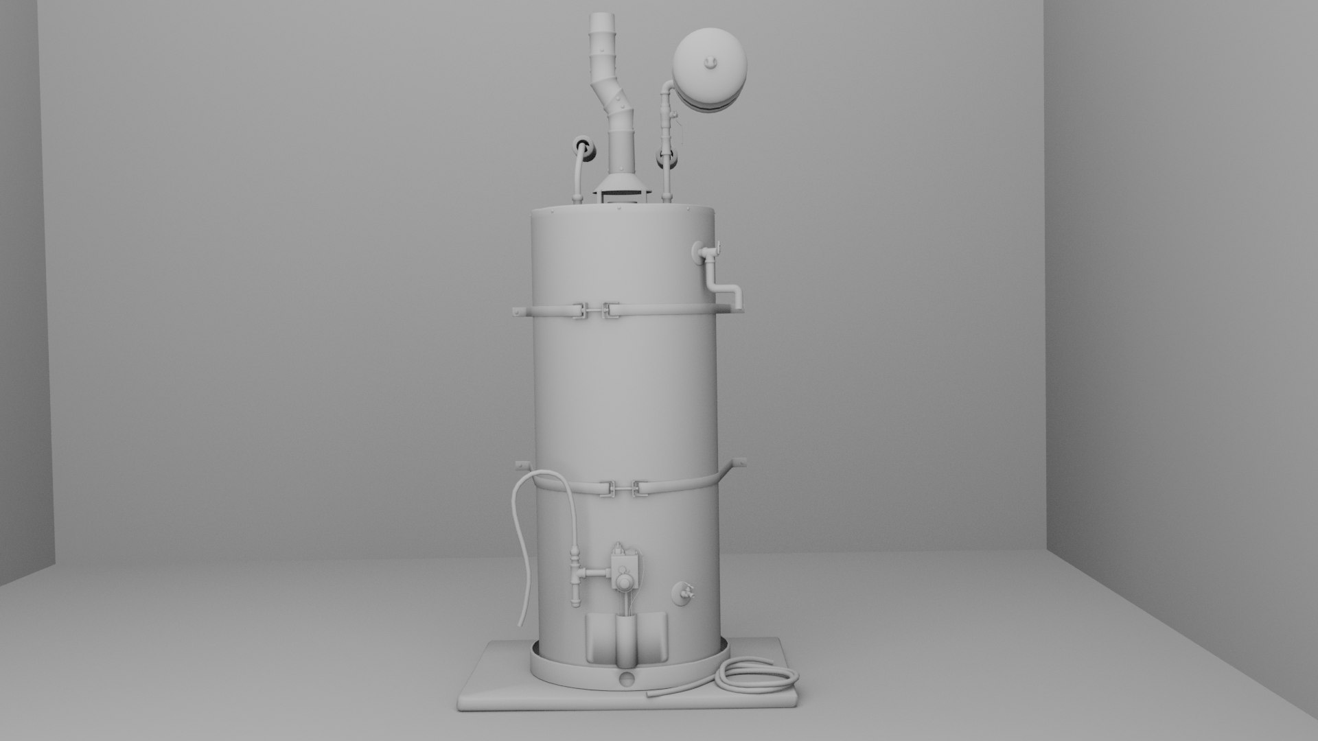 Water Heater 3D Model 3D model - TurboSquid 1856104