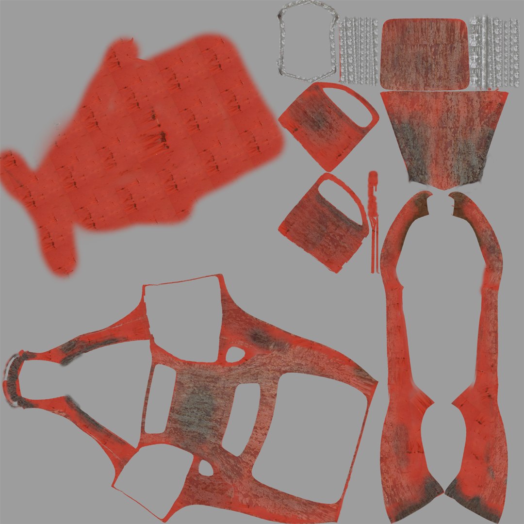 Free Obj Mode Old Car