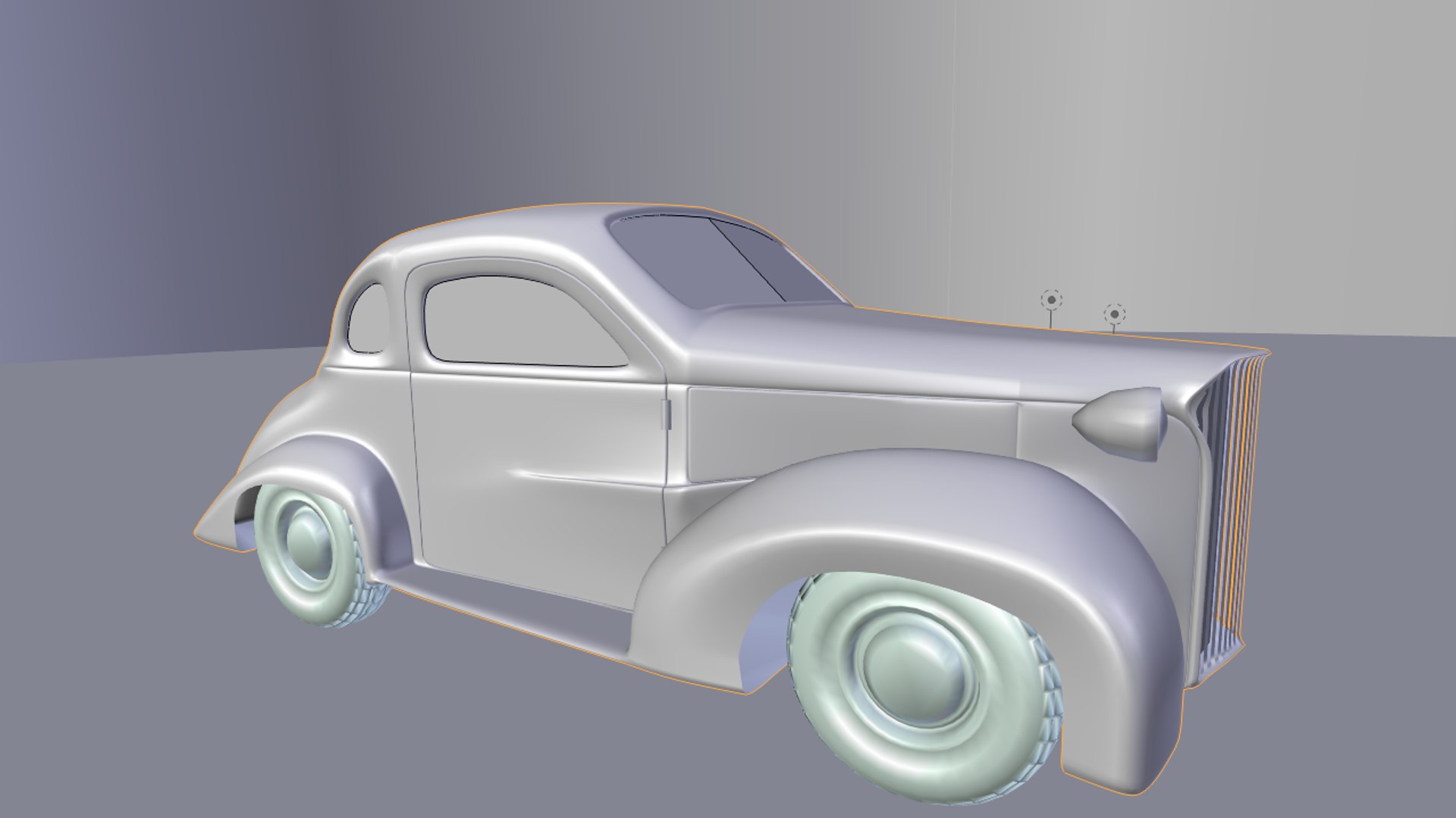 Free Obj Mode Old Car