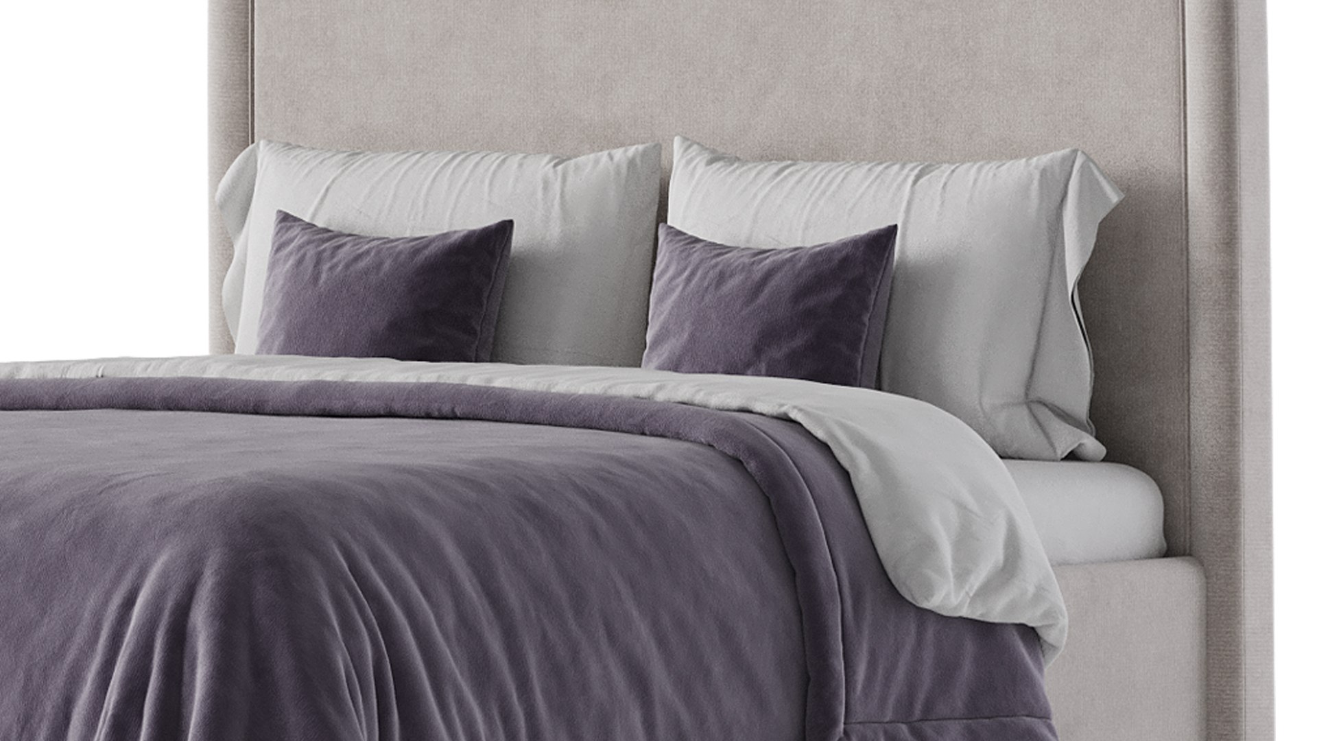 Lucas Bed 3D Model - TurboSquid 2195278