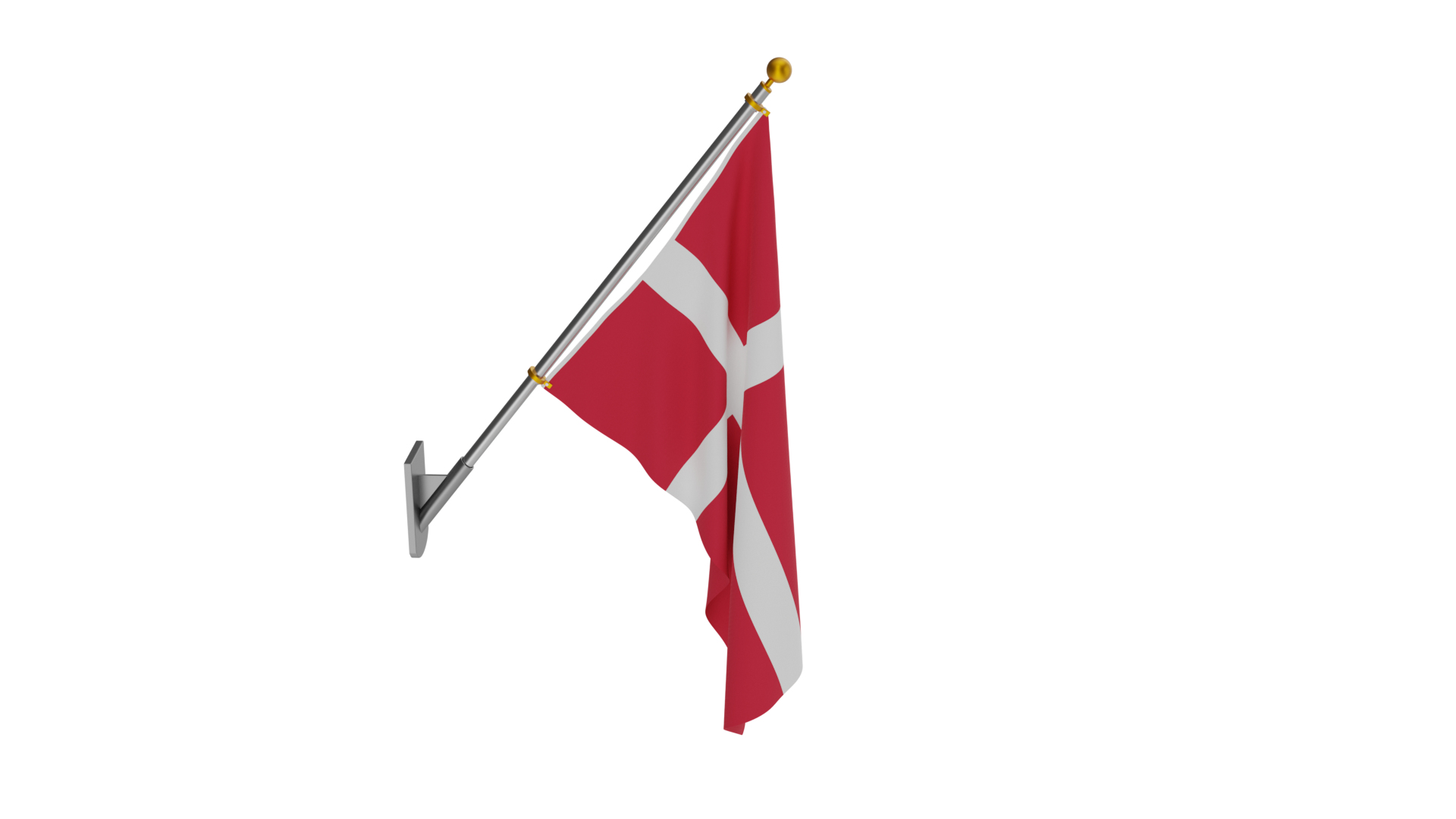 Danish Flags 3D - TurboSquid 2205231