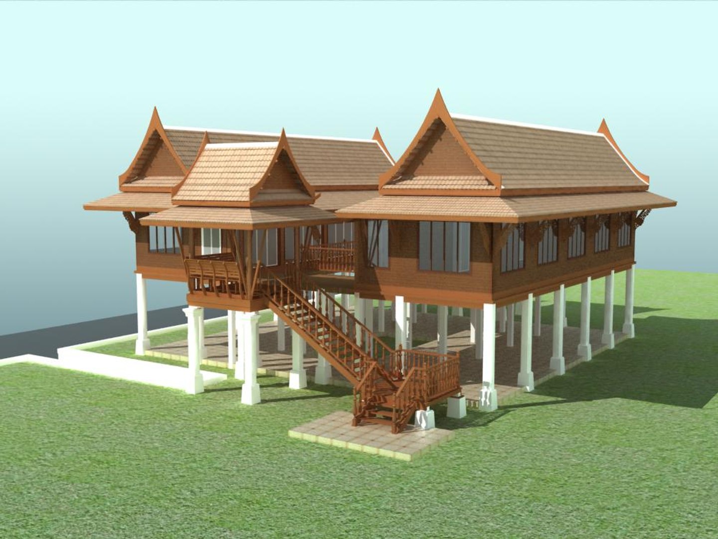 max thailand traditional house