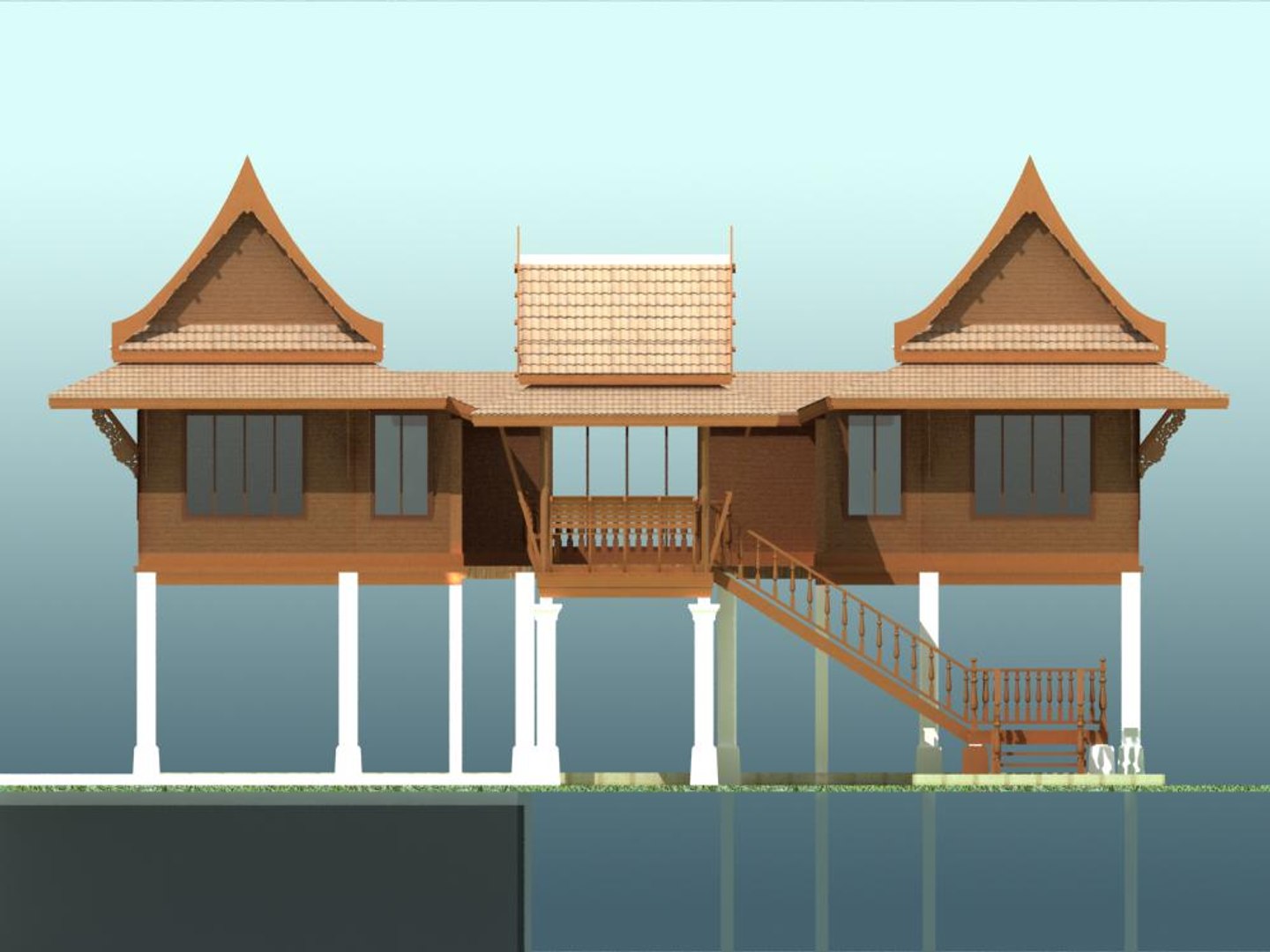 max thailand traditional house