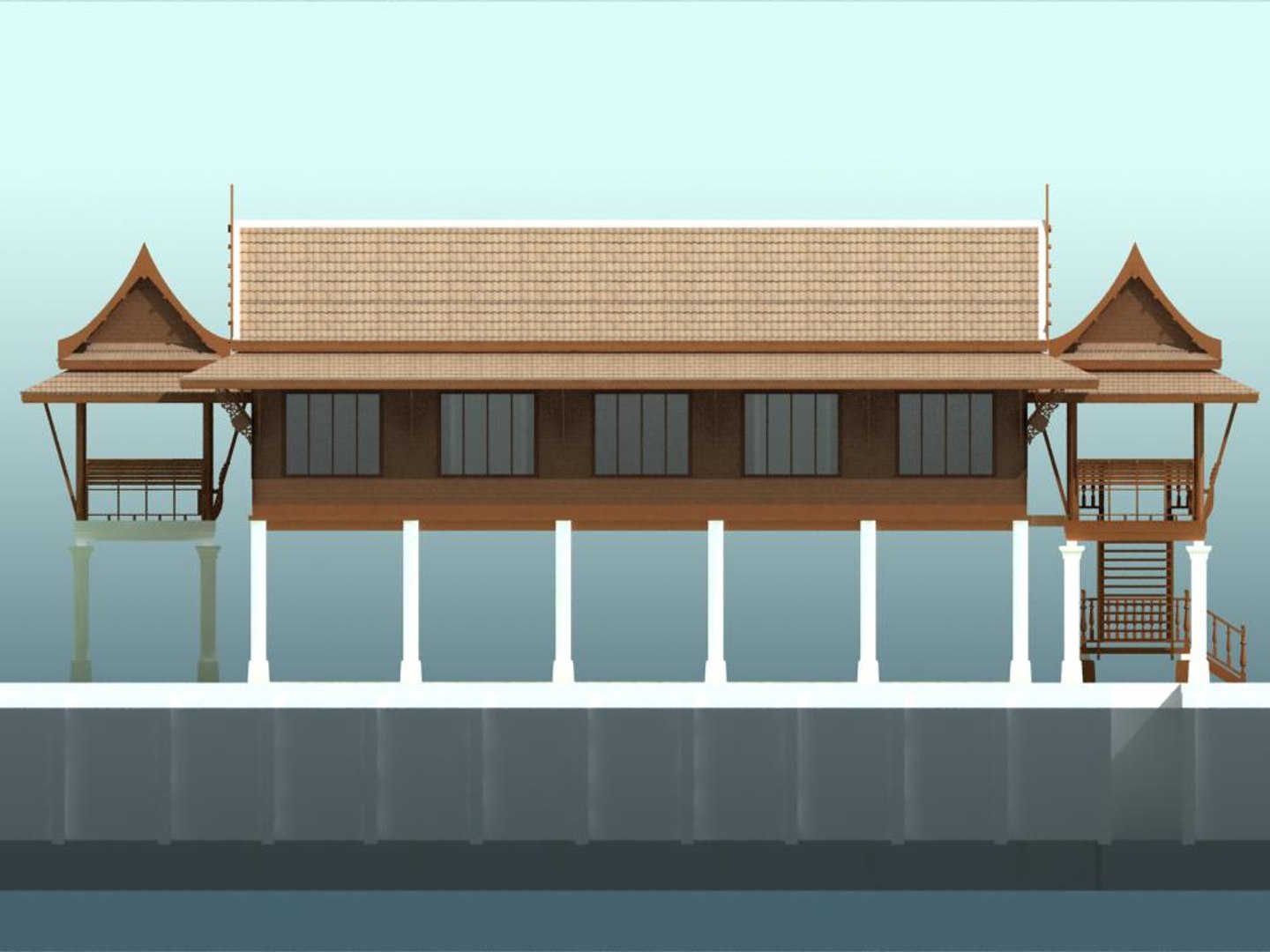 max thailand traditional house