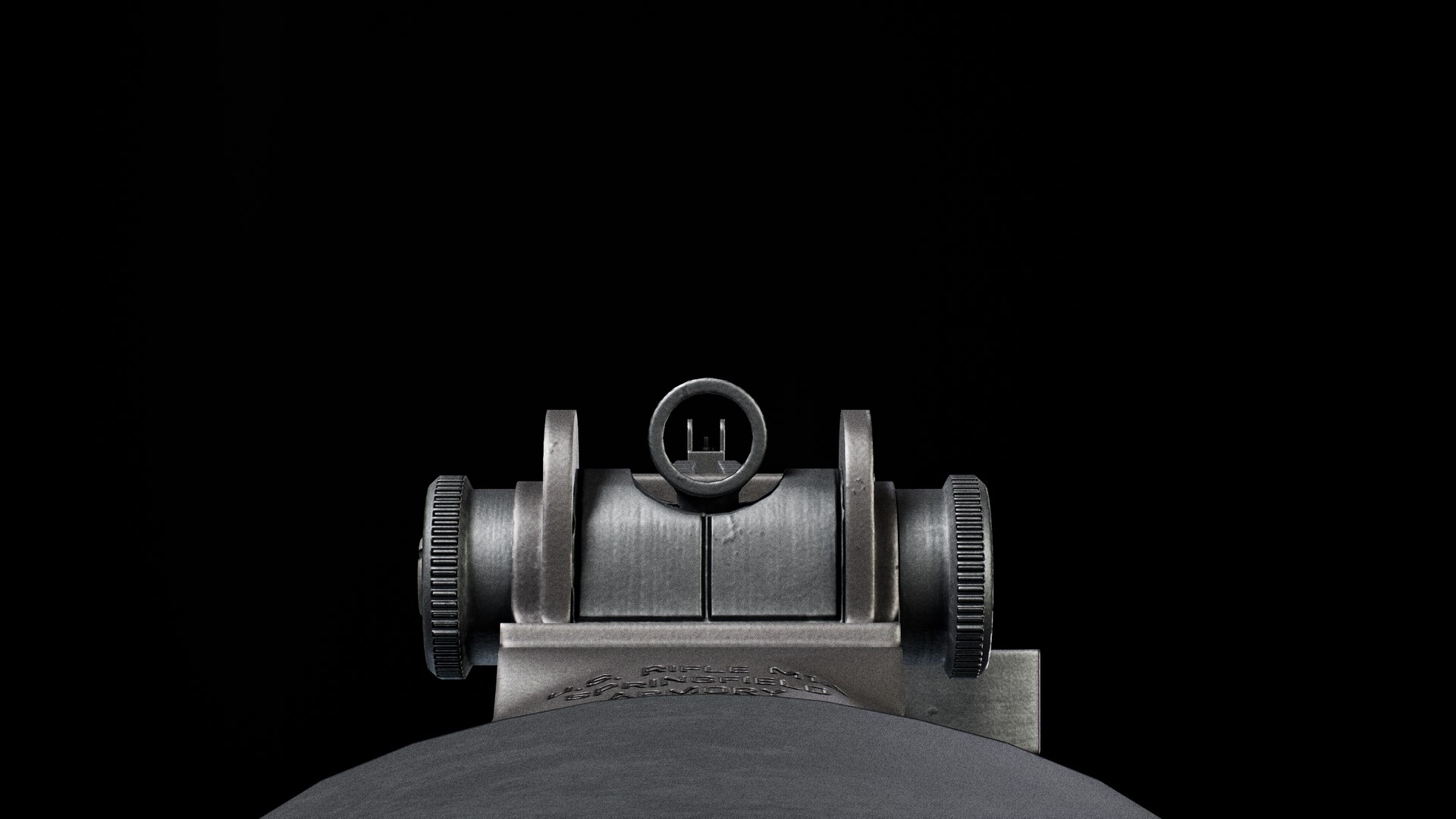 M39 EMR FN Marksman Rifle - Triple A - PBR Game Ready Model ...