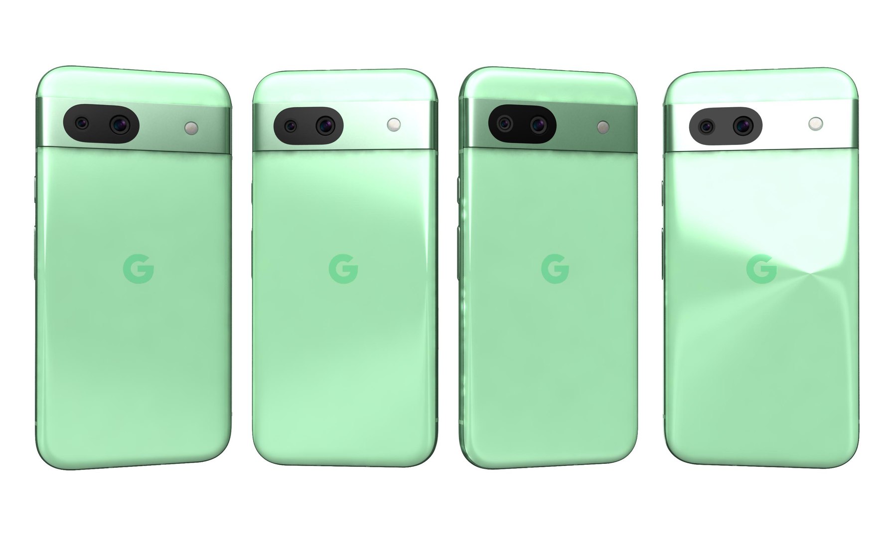 Google Pixel 8a Aloe 3D - TurboSquid 2227115