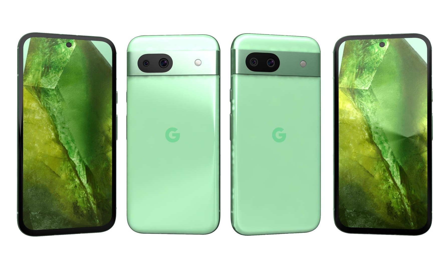 Google Pixel 8a Aloe 3D - TurboSquid 2227115