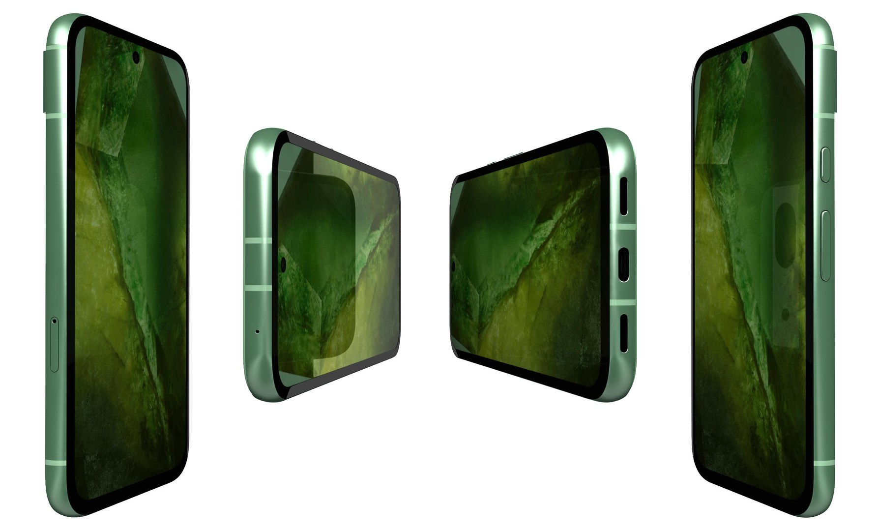 Google Pixel 8a Aloe 3D - TurboSquid 2227115