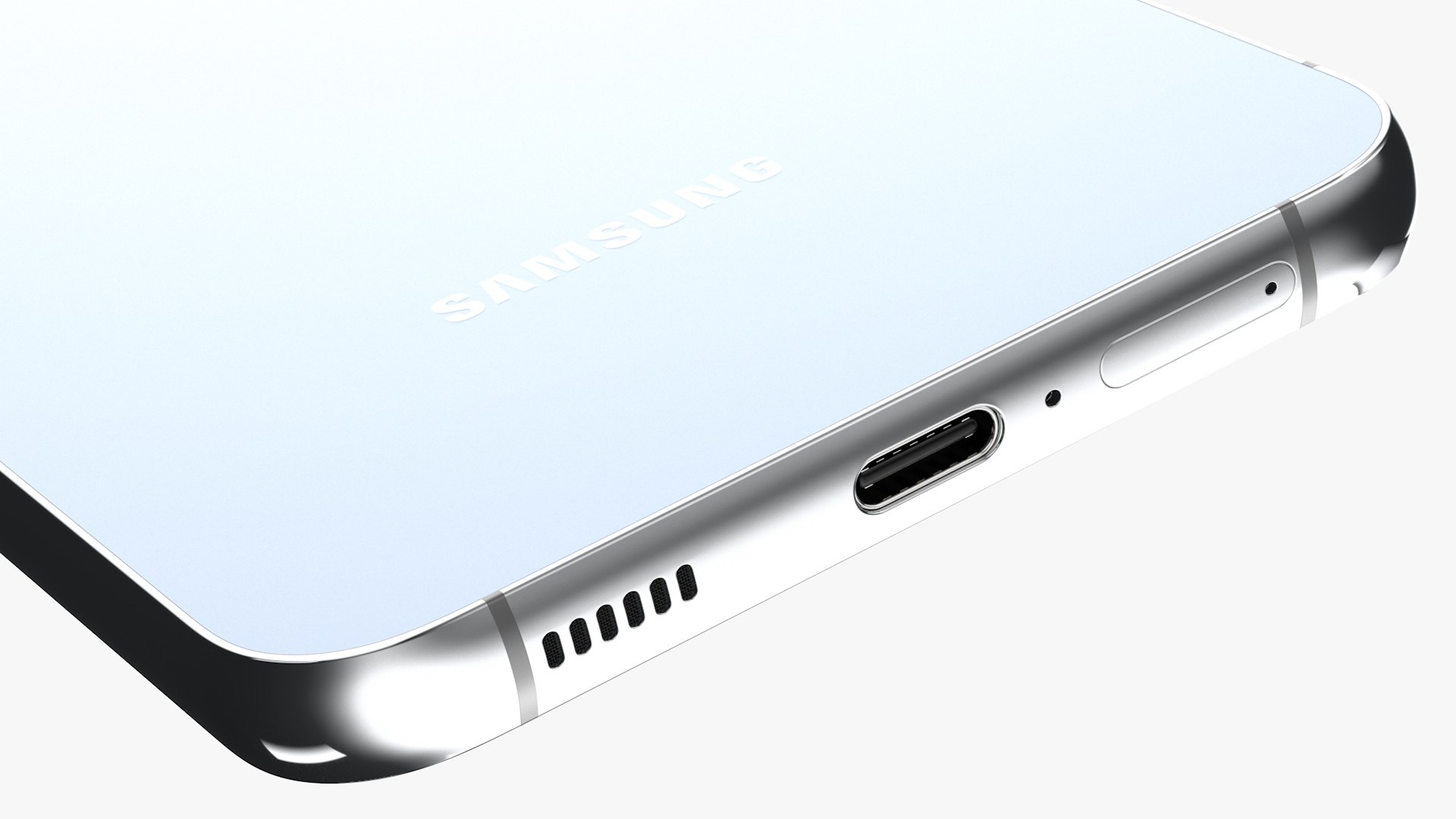 Samsung Galaxy S23 Plus Sky Blue 3D Model - TurboSquid 2027555