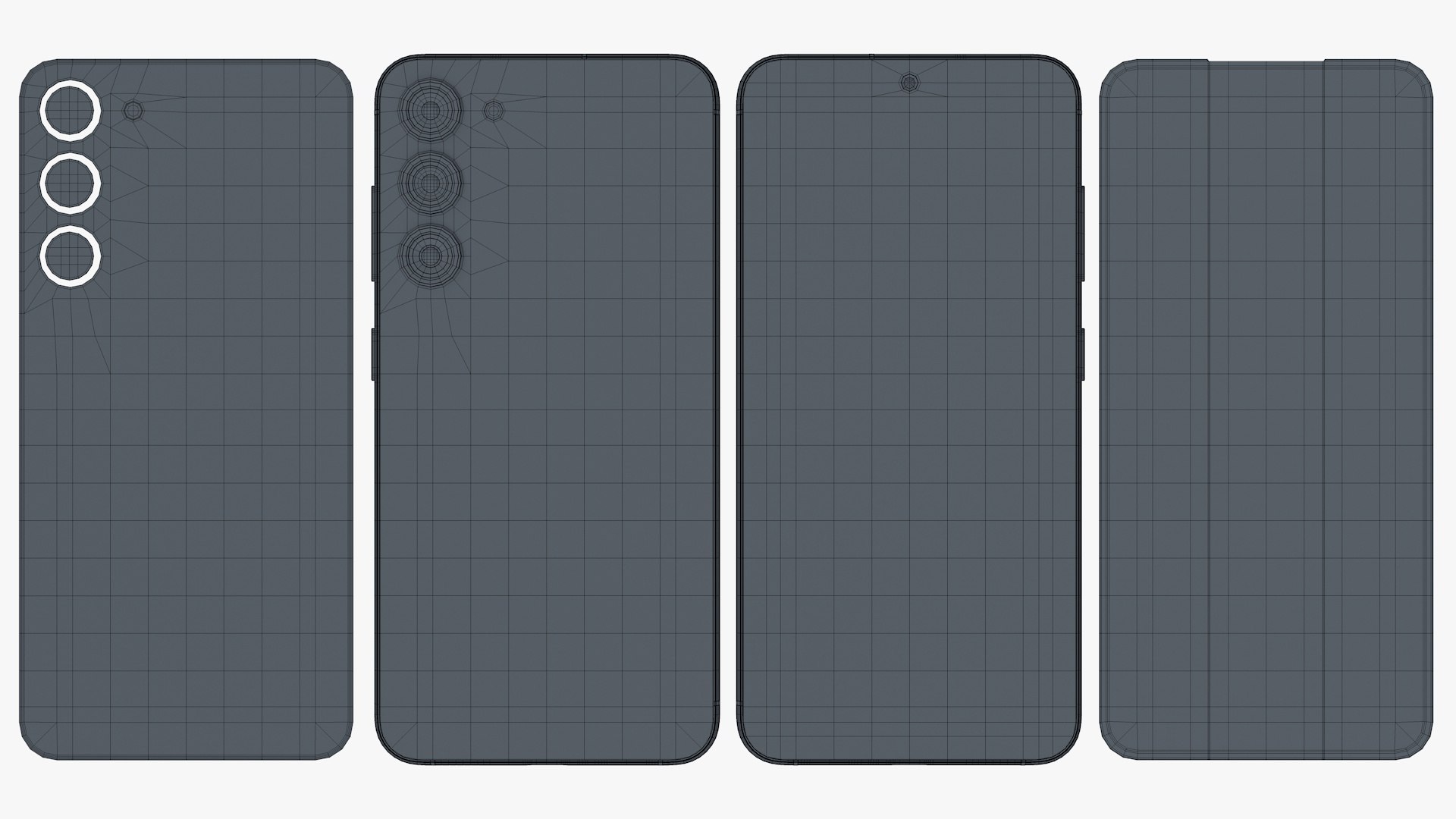 Samsung Galaxy S23 Plus Sky Blue 3D Model - TurboSquid 2027555