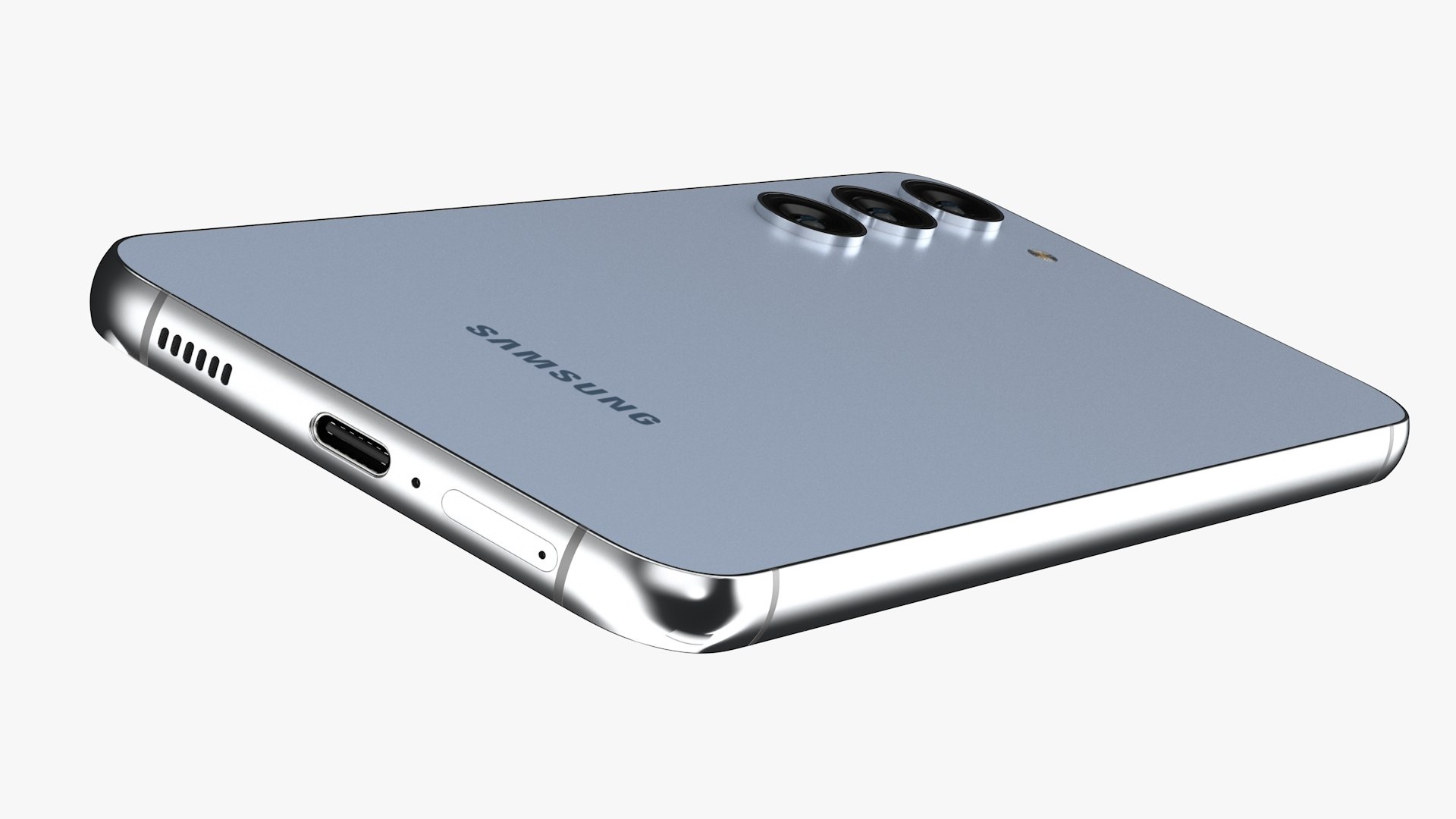 Samsung Galaxy S23 Plus Sky Blue 3D Model - TurboSquid 2027555