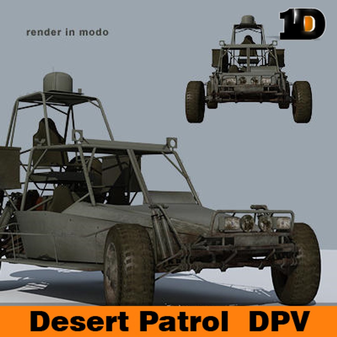 desert patrol vehicle dpv c4d