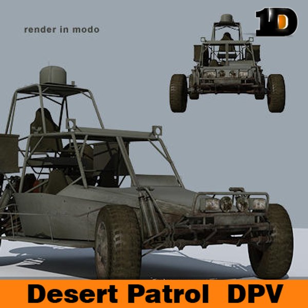 desert patrol vehicle dpv c4d