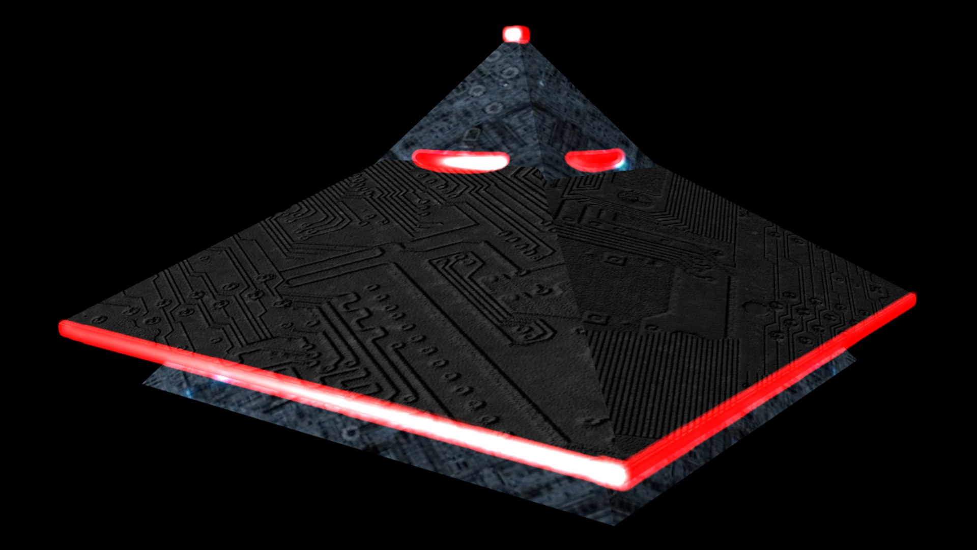 Pyramid Shape Ufo Model - TurboSquid 1612576