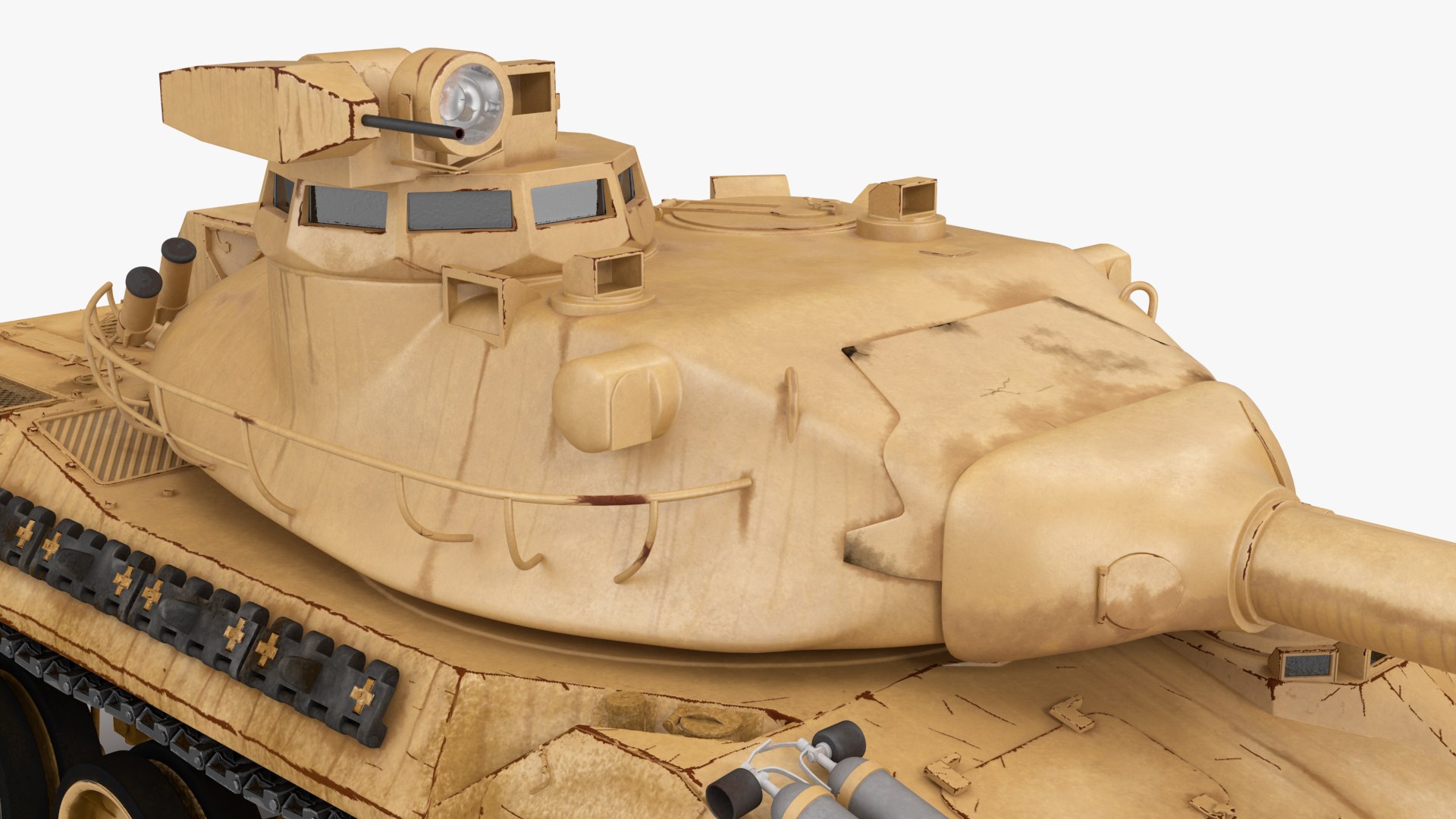 3D model Amx-30 French Army Main Battle Tank Rigged - TurboSquid 2068433