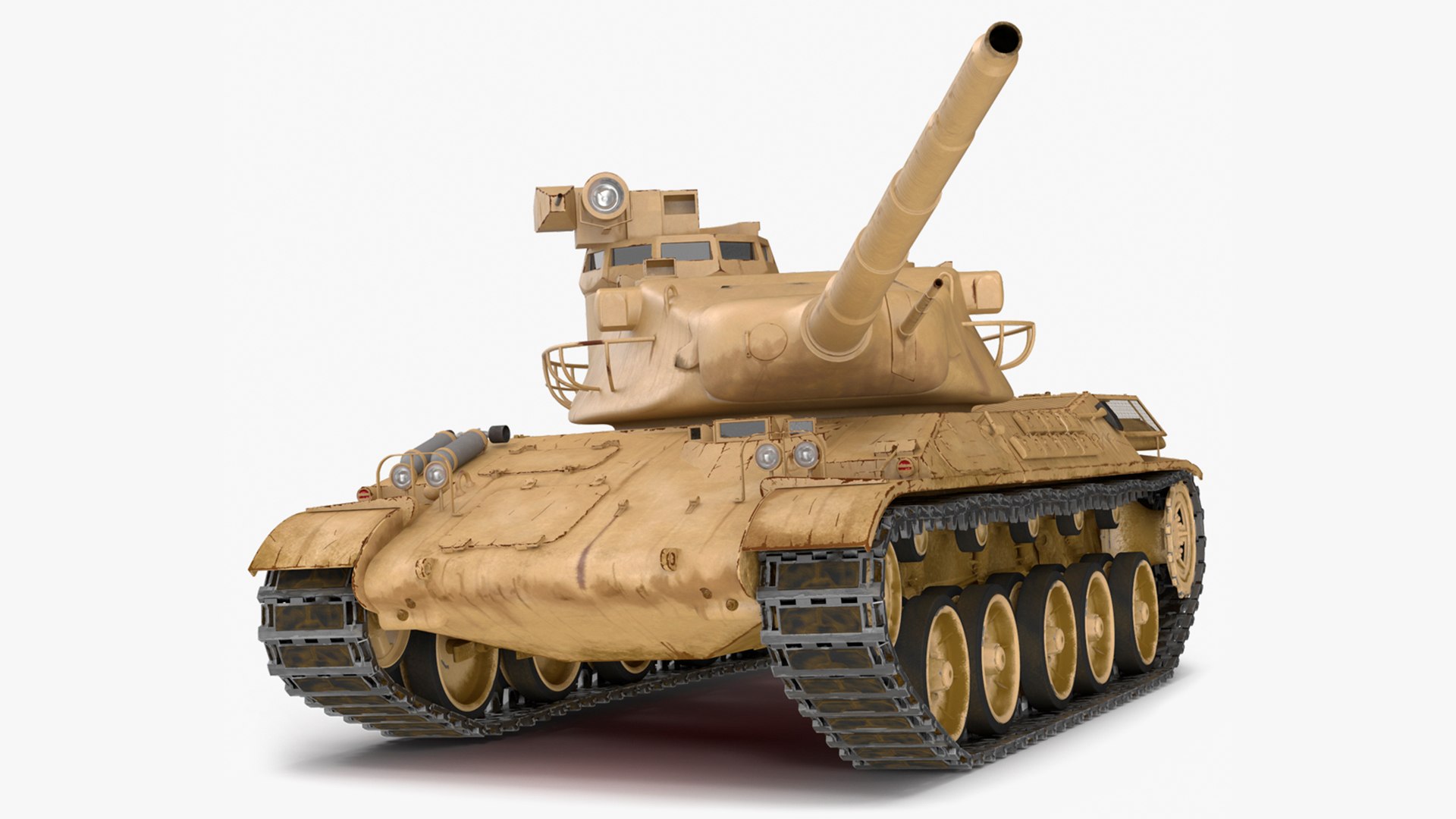 3D model Amx-30 French Army Main Battle Tank Rigged - TurboSquid 2068433