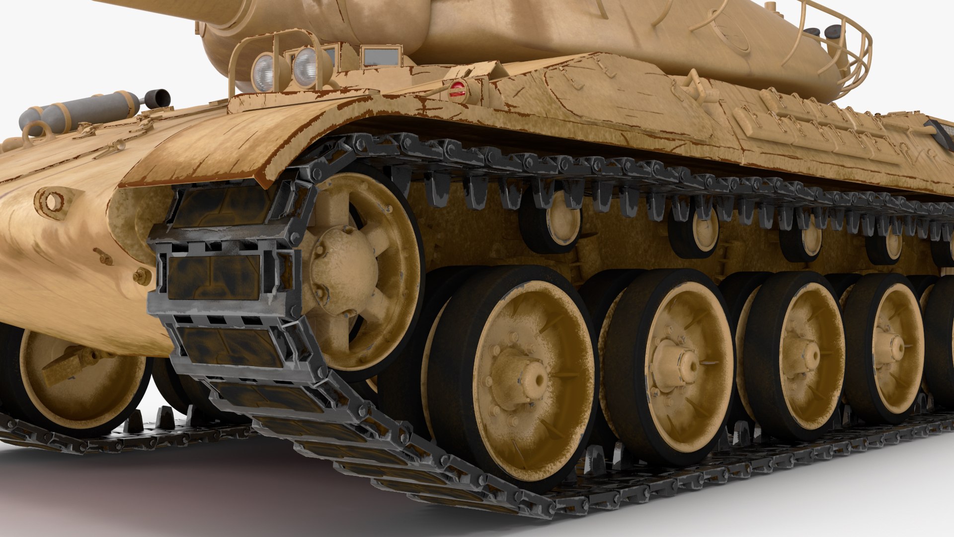 3D model Amx-30 French Army Main Battle Tank Rigged - TurboSquid 2068433