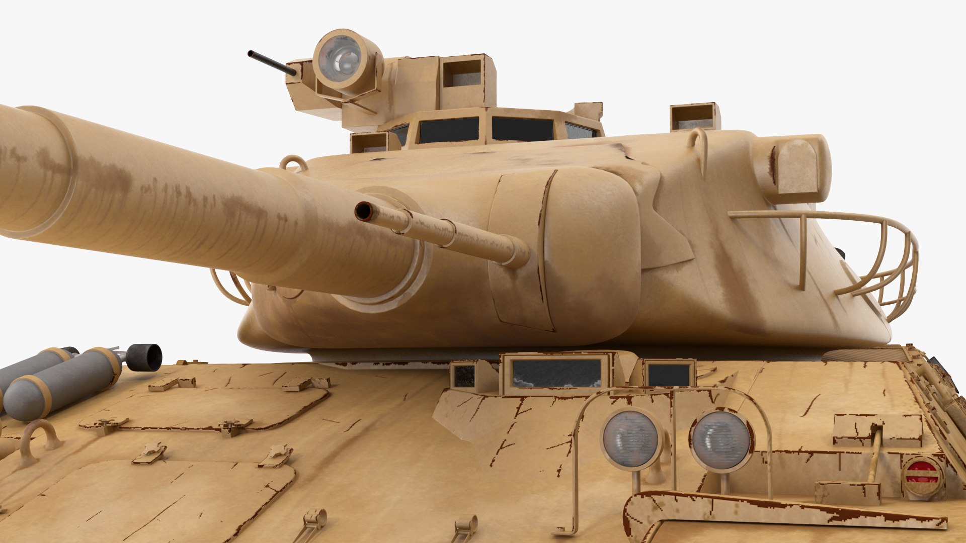 3D model Amx-30 French Army Main Battle Tank Rigged - TurboSquid 2068433