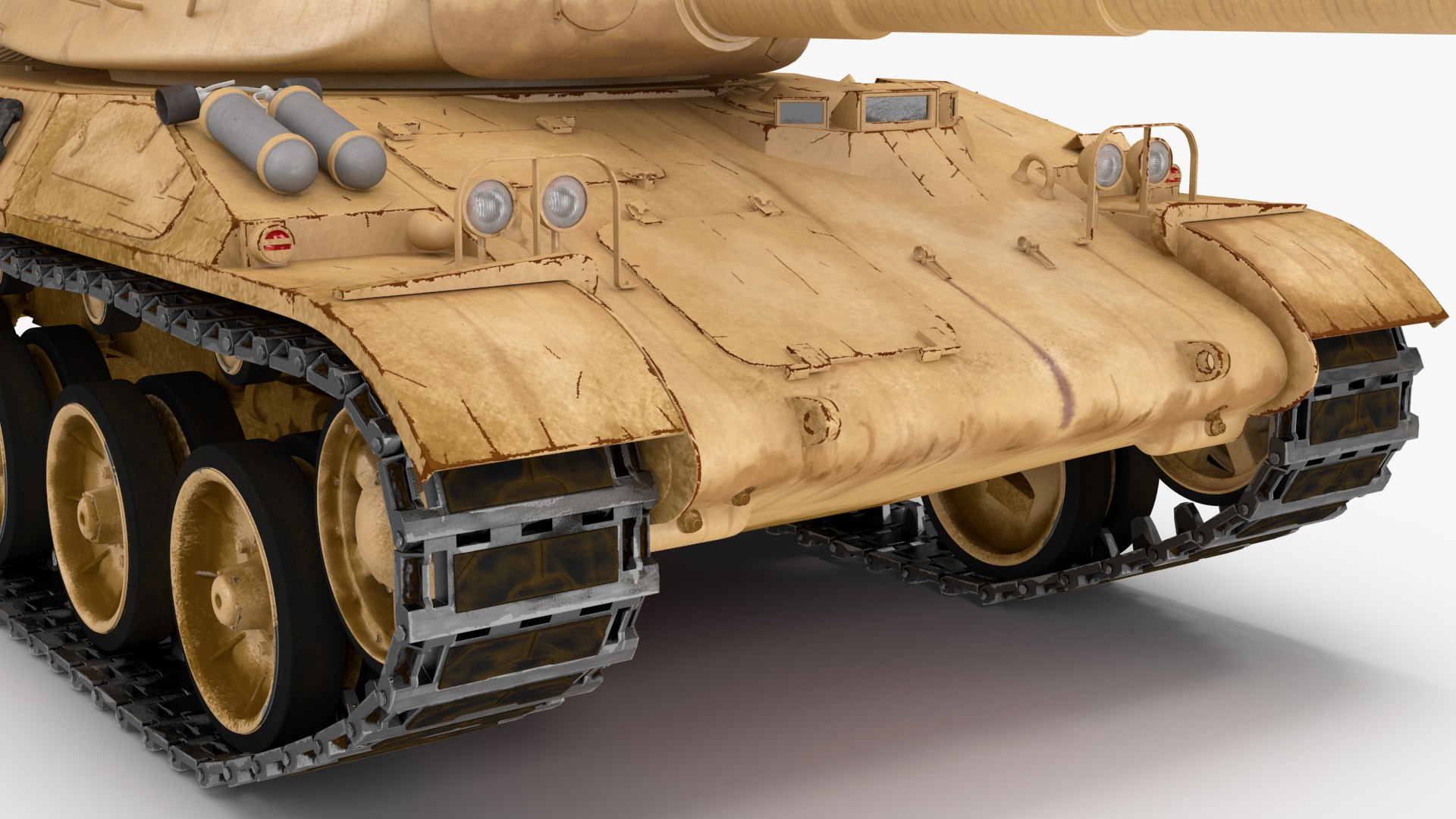 3D model Amx-30 French Army Main Battle Tank Rigged - TurboSquid 2068433