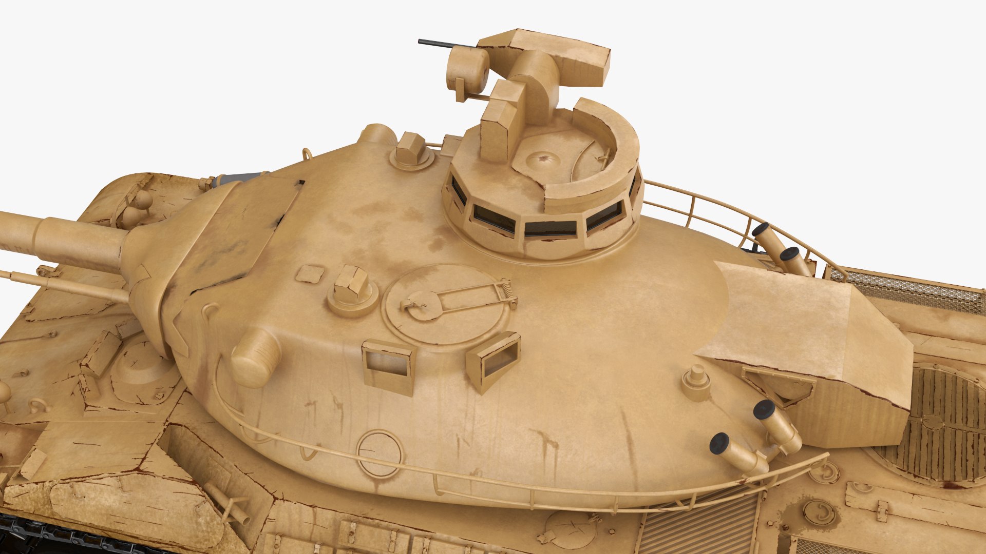 3D model Amx-30 French Army Main Battle Tank Rigged - TurboSquid 2068433