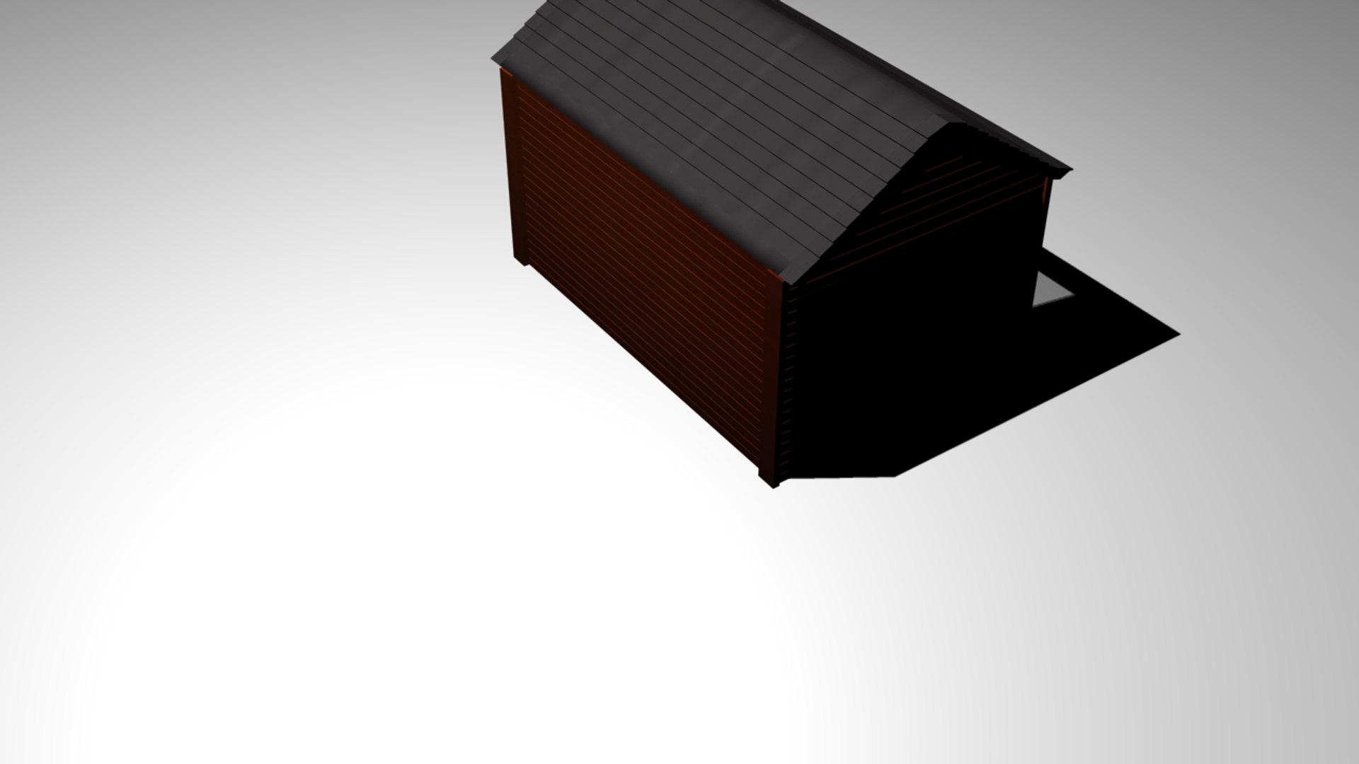Free Shed 3d Model