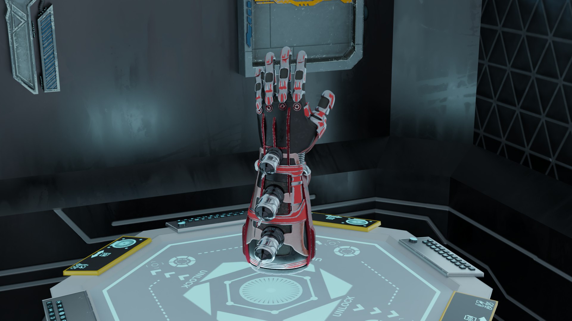 Free Sci-Fi Hand Glove 3D Model - TurboSquid 1969876