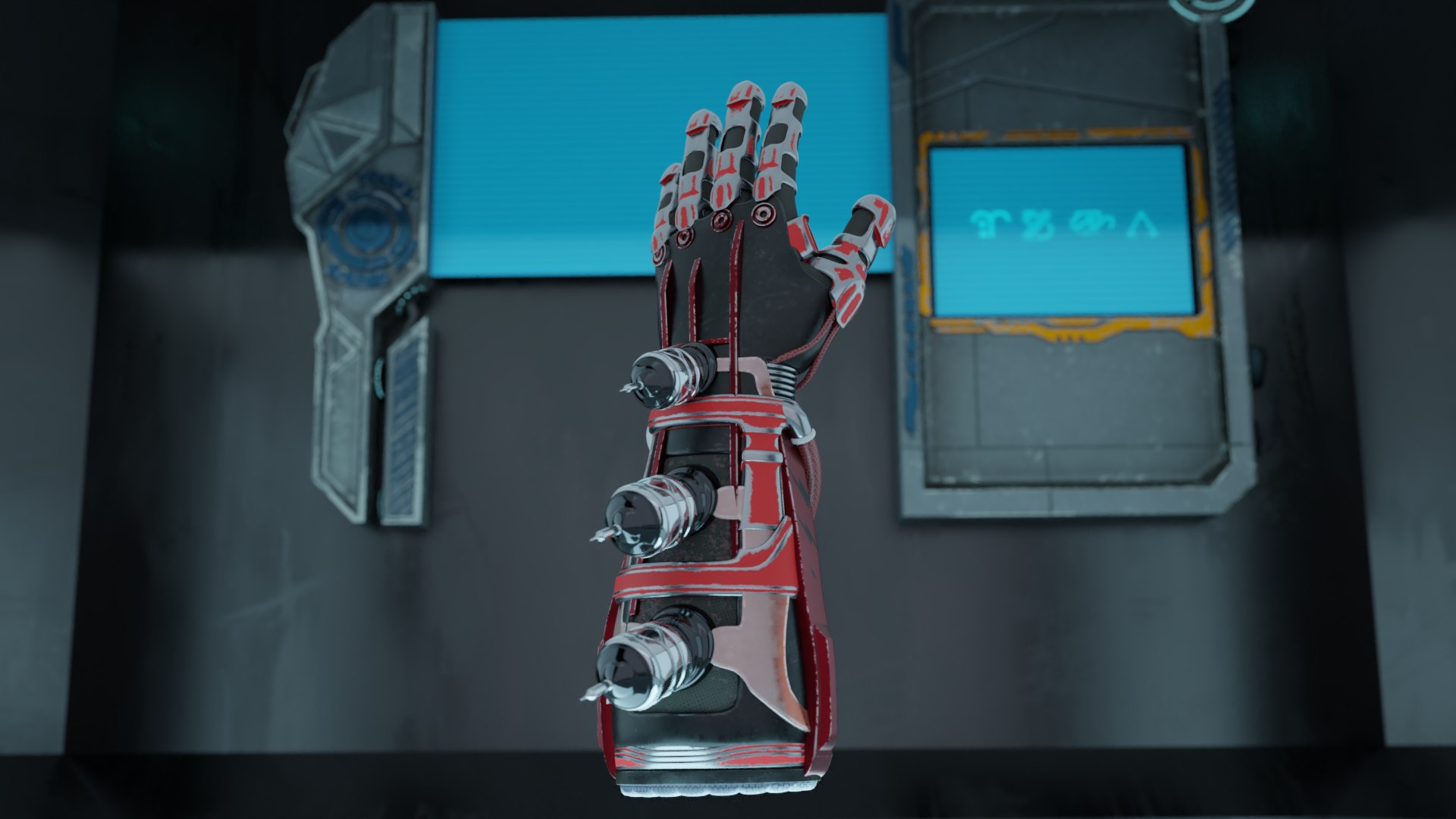 Free Sci-Fi Hand Glove 3D Model - TurboSquid 1969876