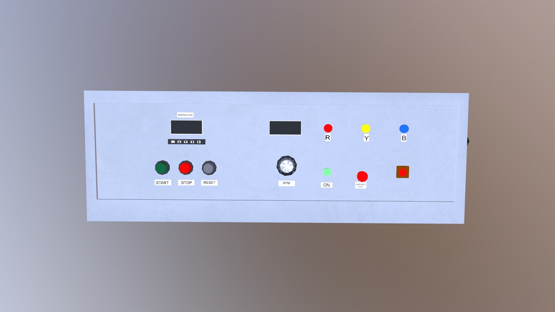 3D Control Panel Model - TurboSquid 2323096