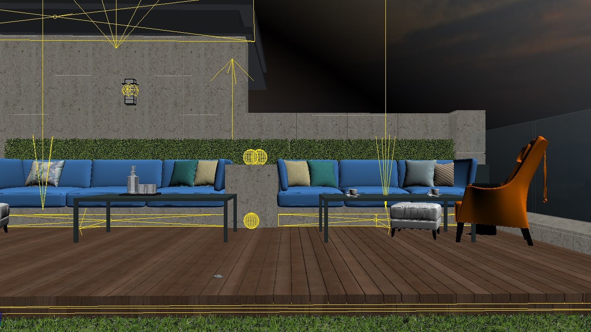 3D Balcony Design - TurboSquid 1736593