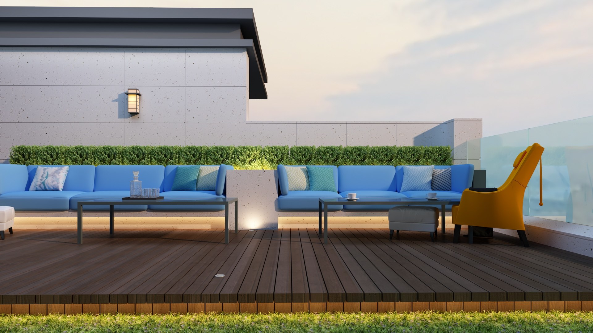 3D Balcony Design - TurboSquid 1736593