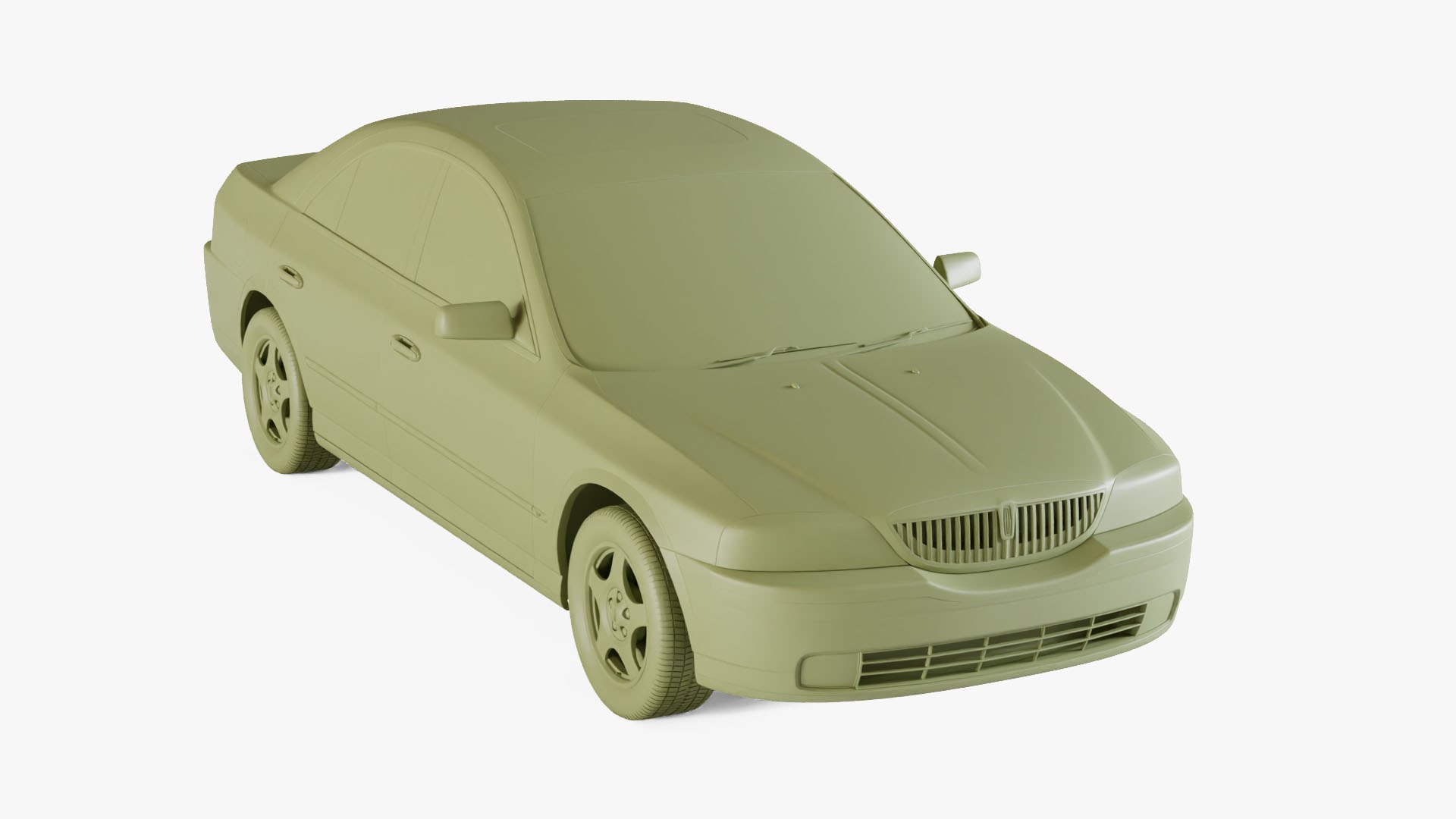 Lincoln LS 1999 3D Model - TurboSquid 2515098
