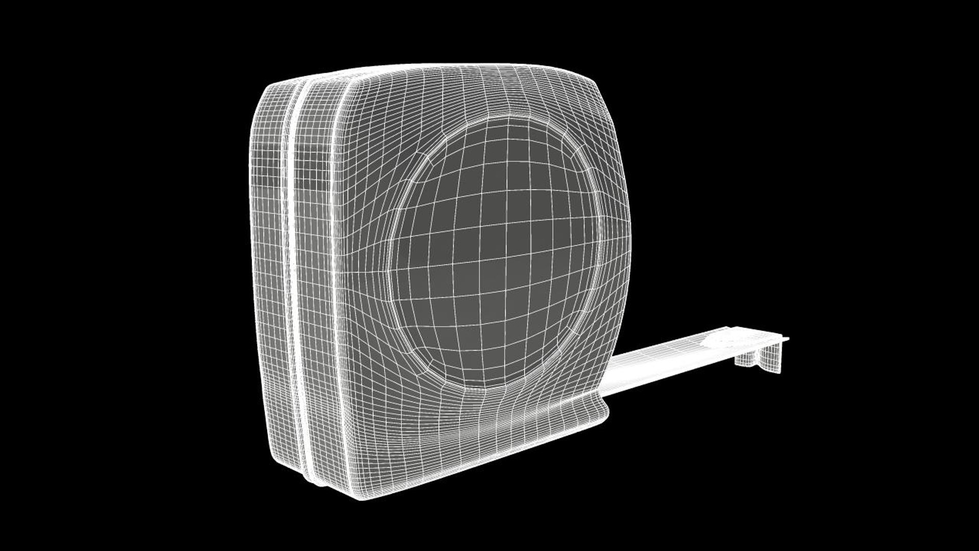 3d Measuring Tape Model