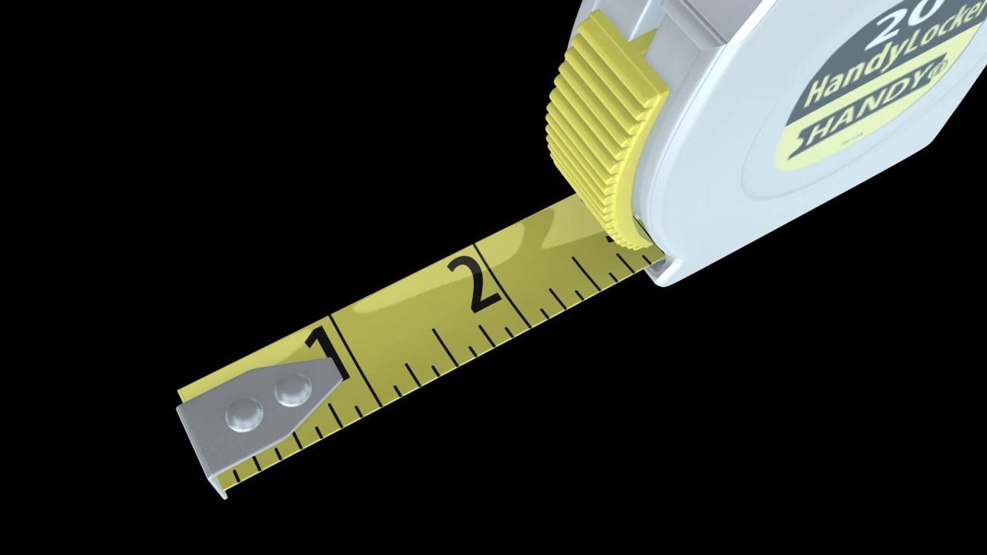 3d Measuring Tape Model