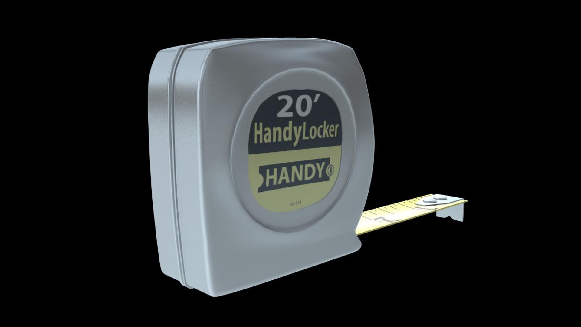 3d Measuring Tape Model