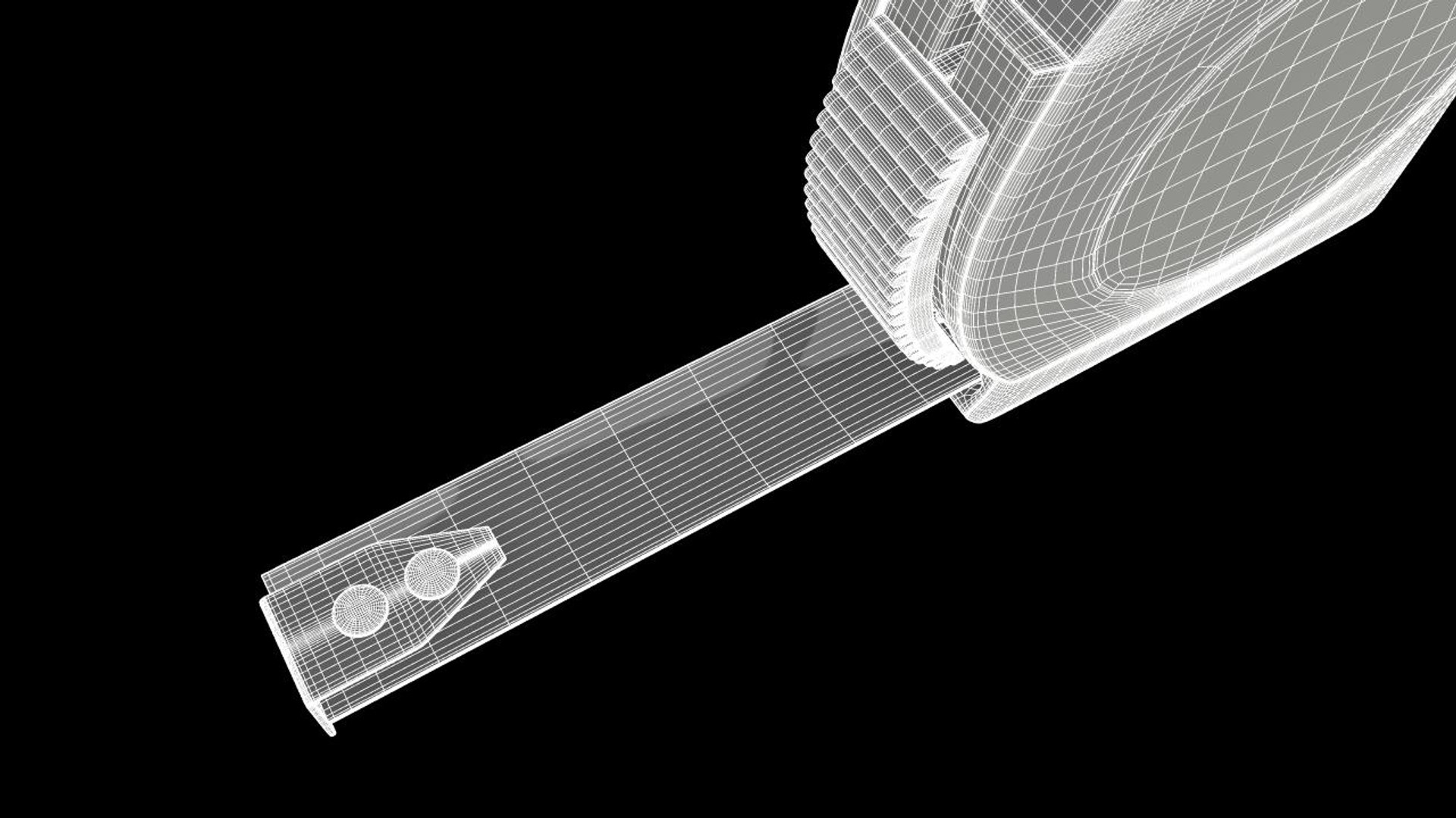 3d Measuring Tape Model
