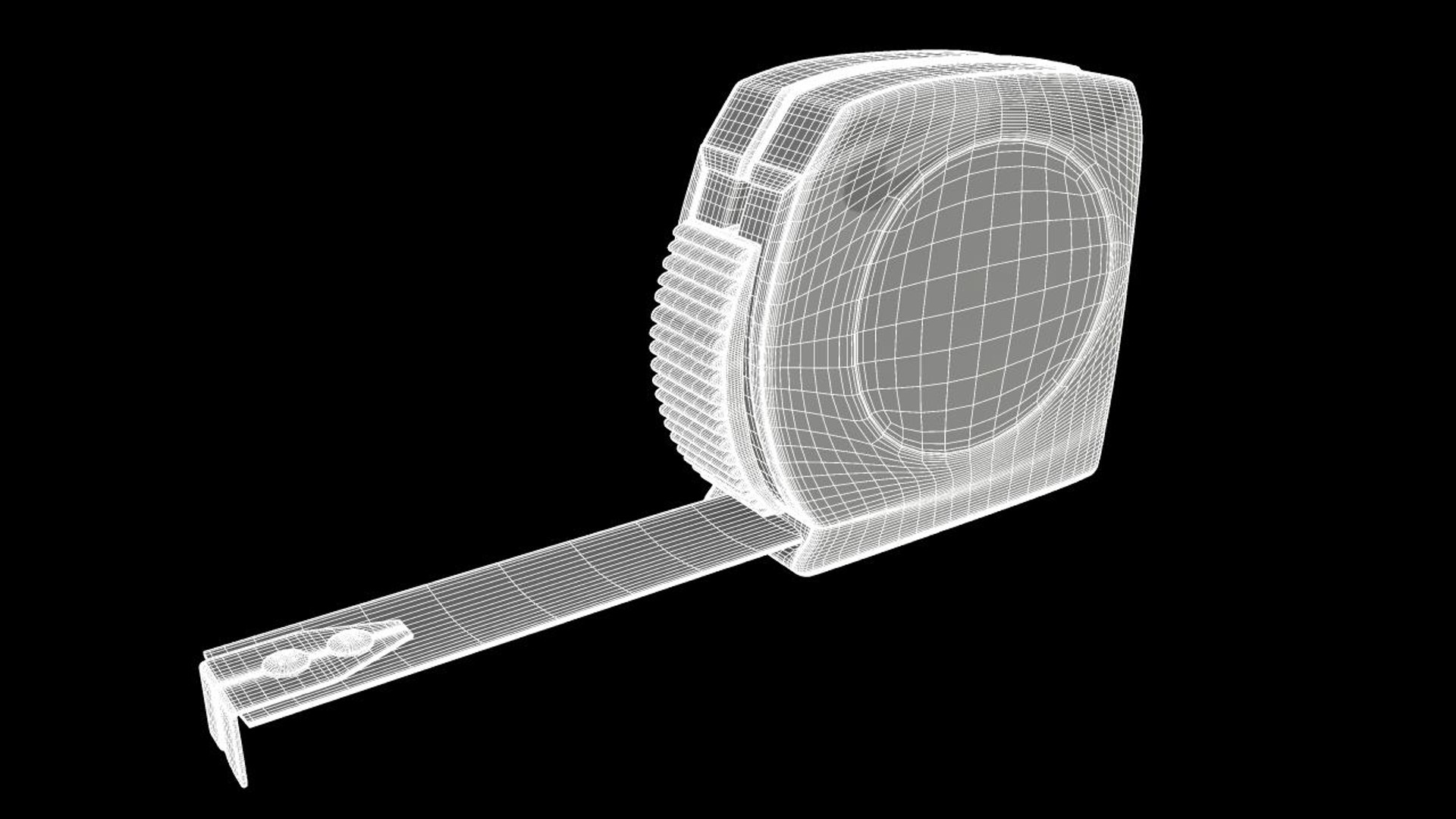 3d Measuring Tape Model