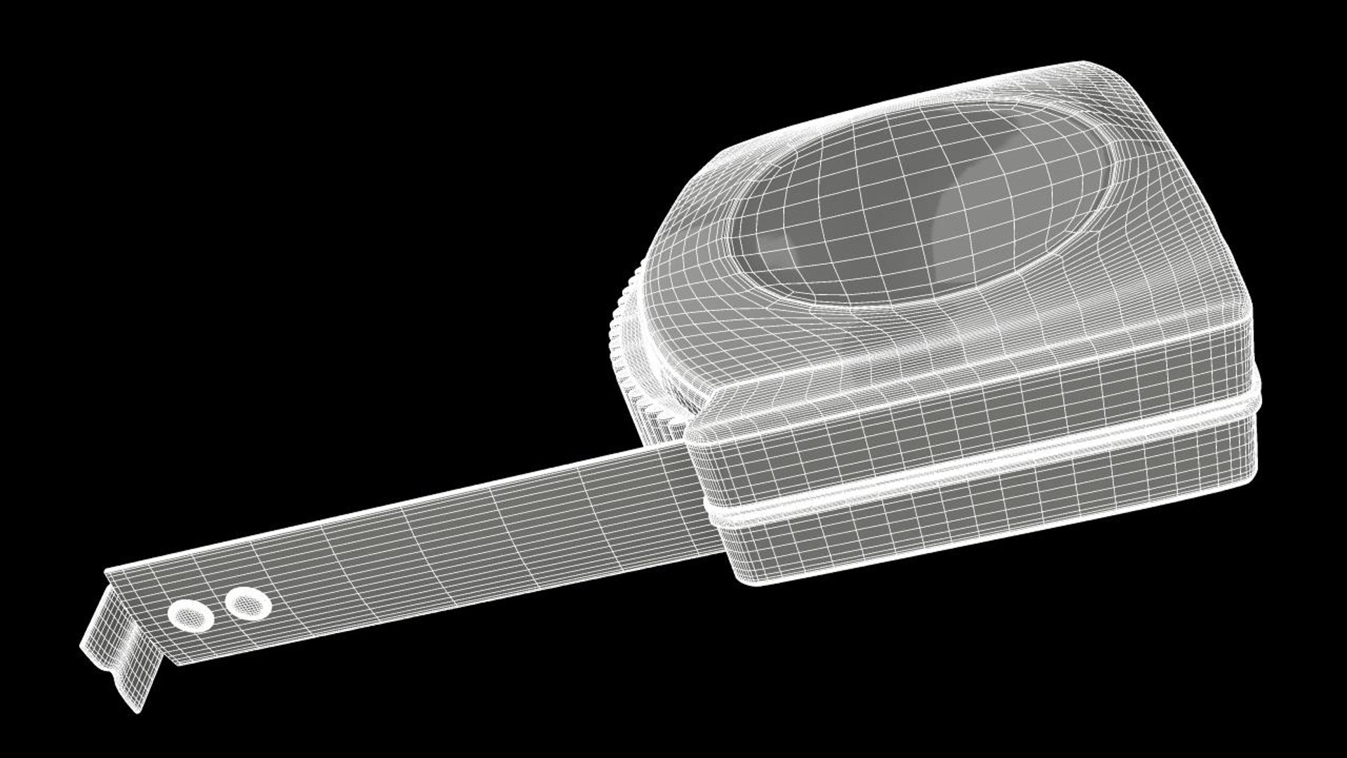3d Measuring Tape Model