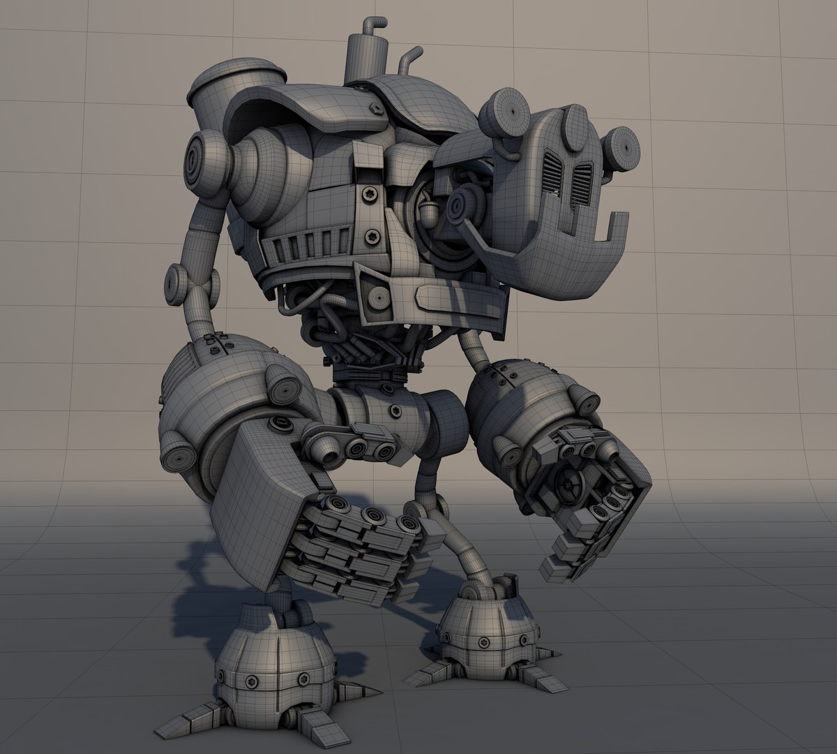 3D Robot Tacter - TurboSquid 1215685