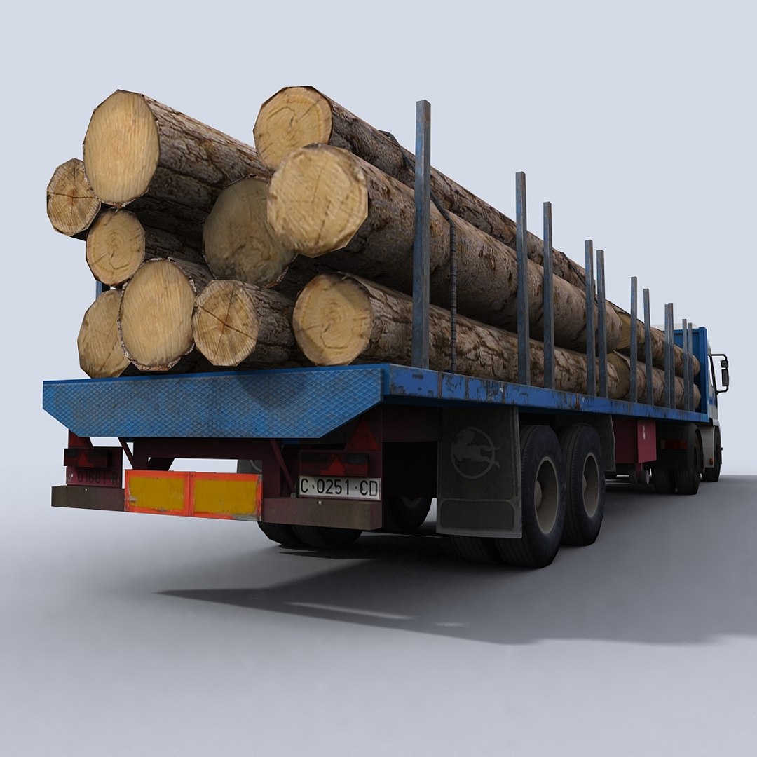 Transport Truck 3d Model