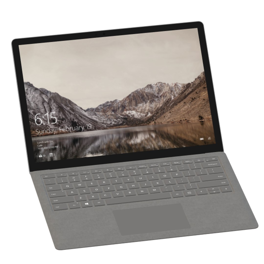 3D Surface Laptop Graphite Gold - TurboSquid 2365567