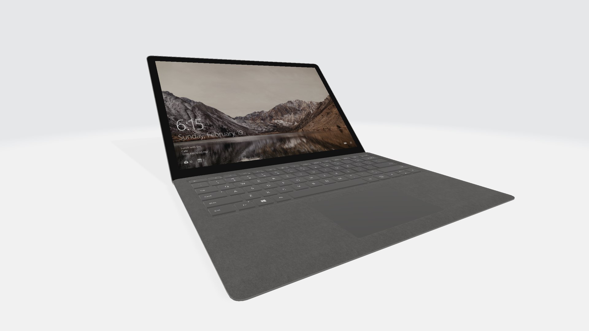 3D Surface Laptop Graphite Gold - TurboSquid 2365567