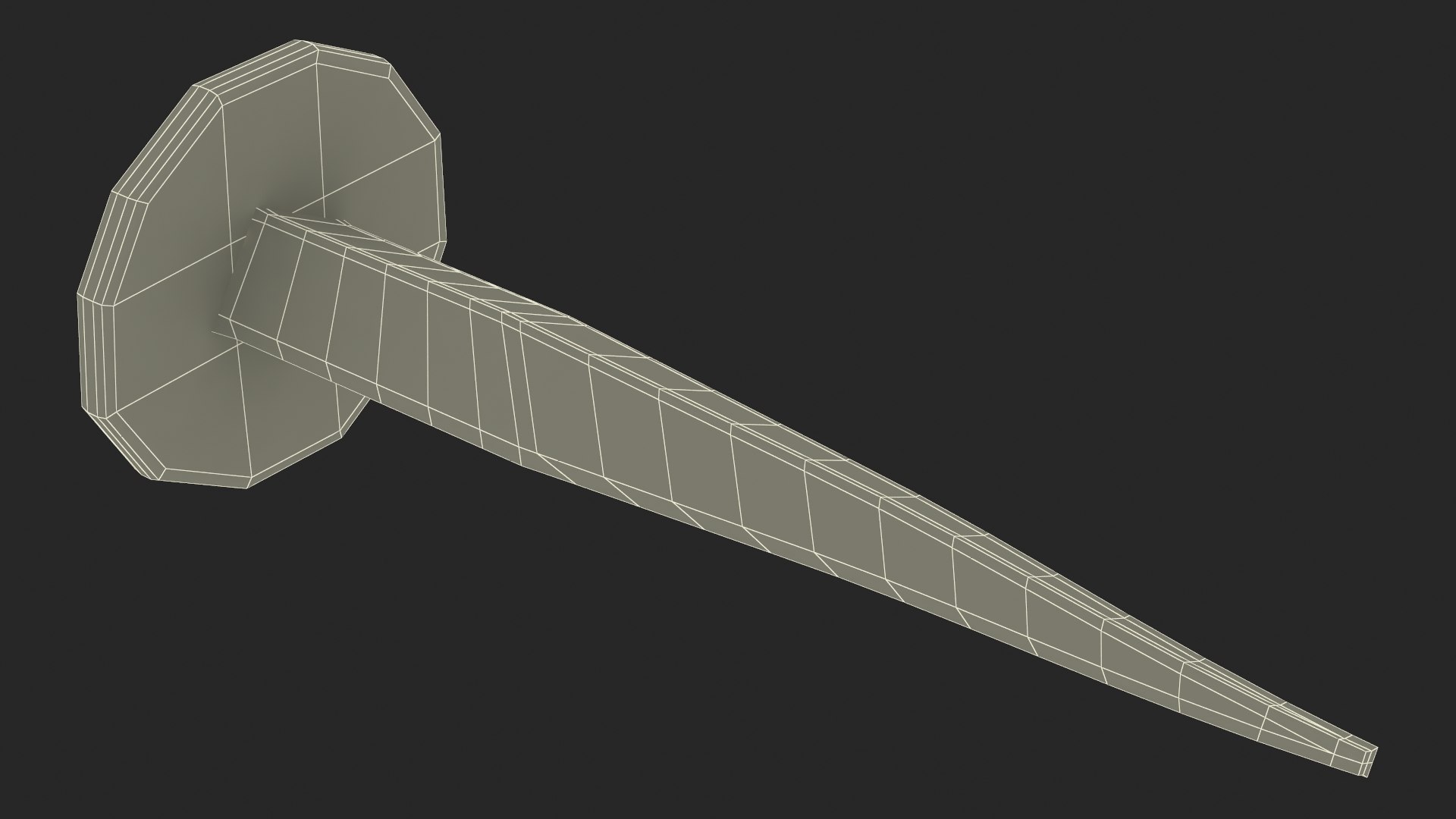 Tack Nails Old 3D Model - TurboSquid 2061791