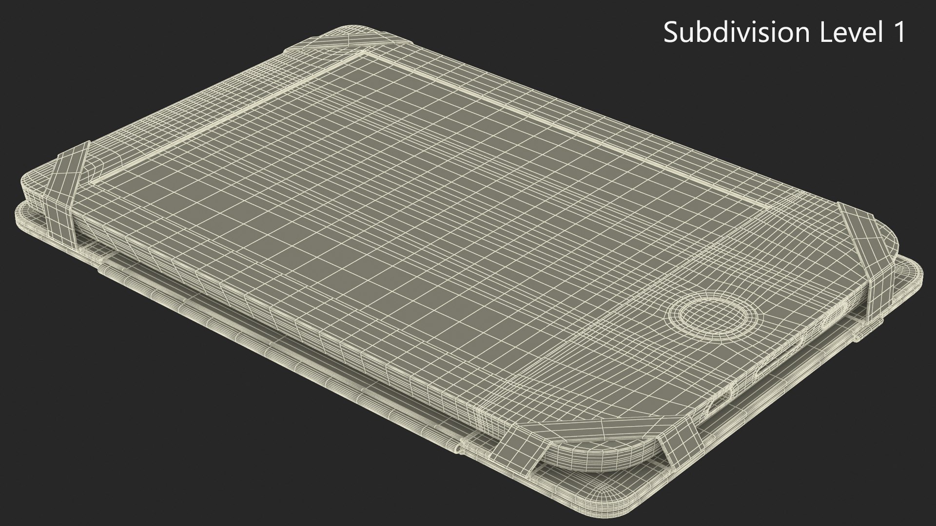 3D EReader PocketBook 614 Limited Edition White With Folded Case Model ...