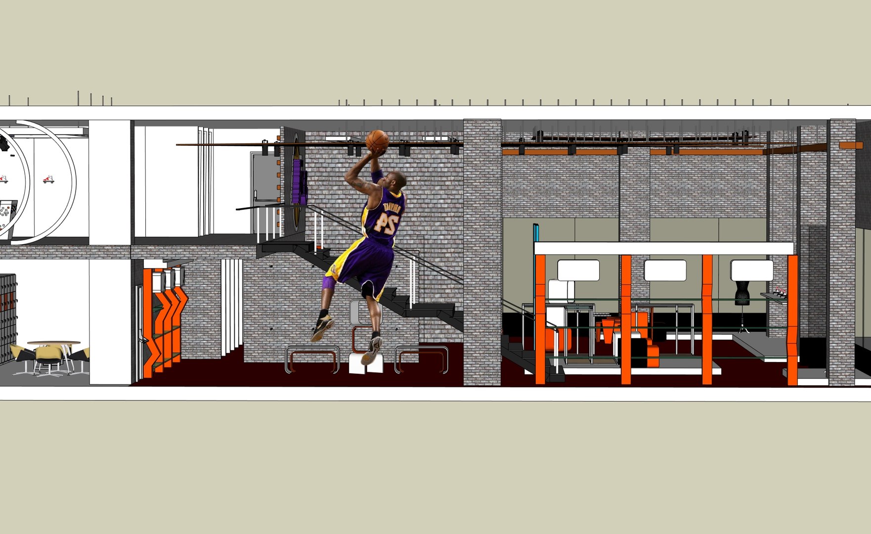 Nike Store Interior With Assets 3D - TurboSquid 2266391