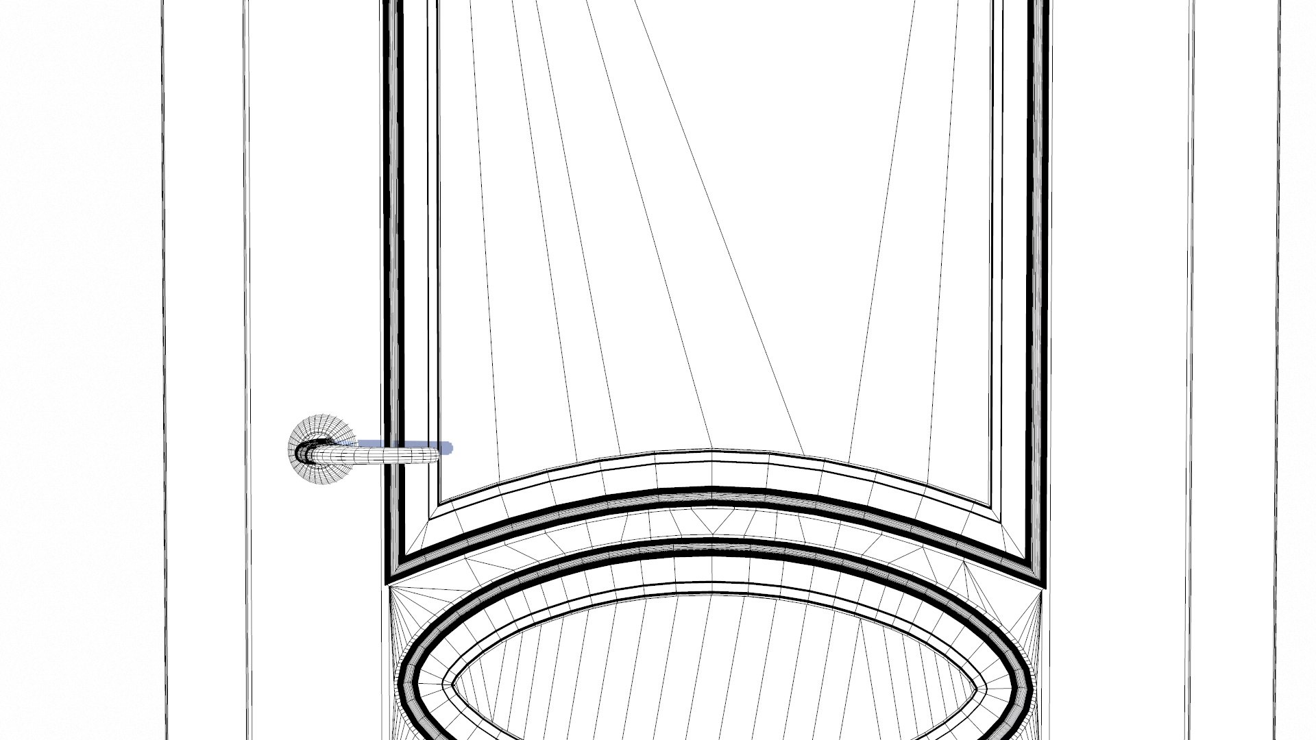 Wooden Door Model - TurboSquid 2392395