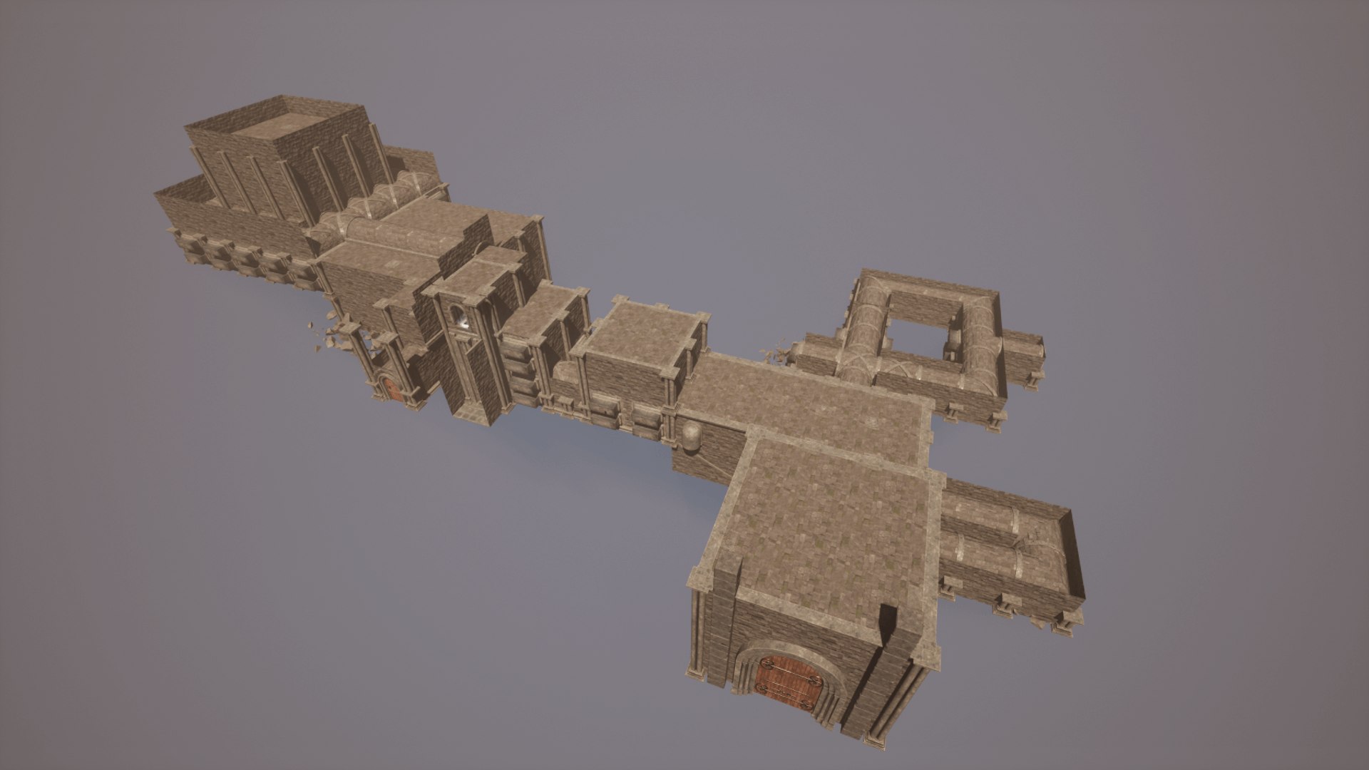 Modular Dungeon Collection 3D Model - TurboSquid 2073479